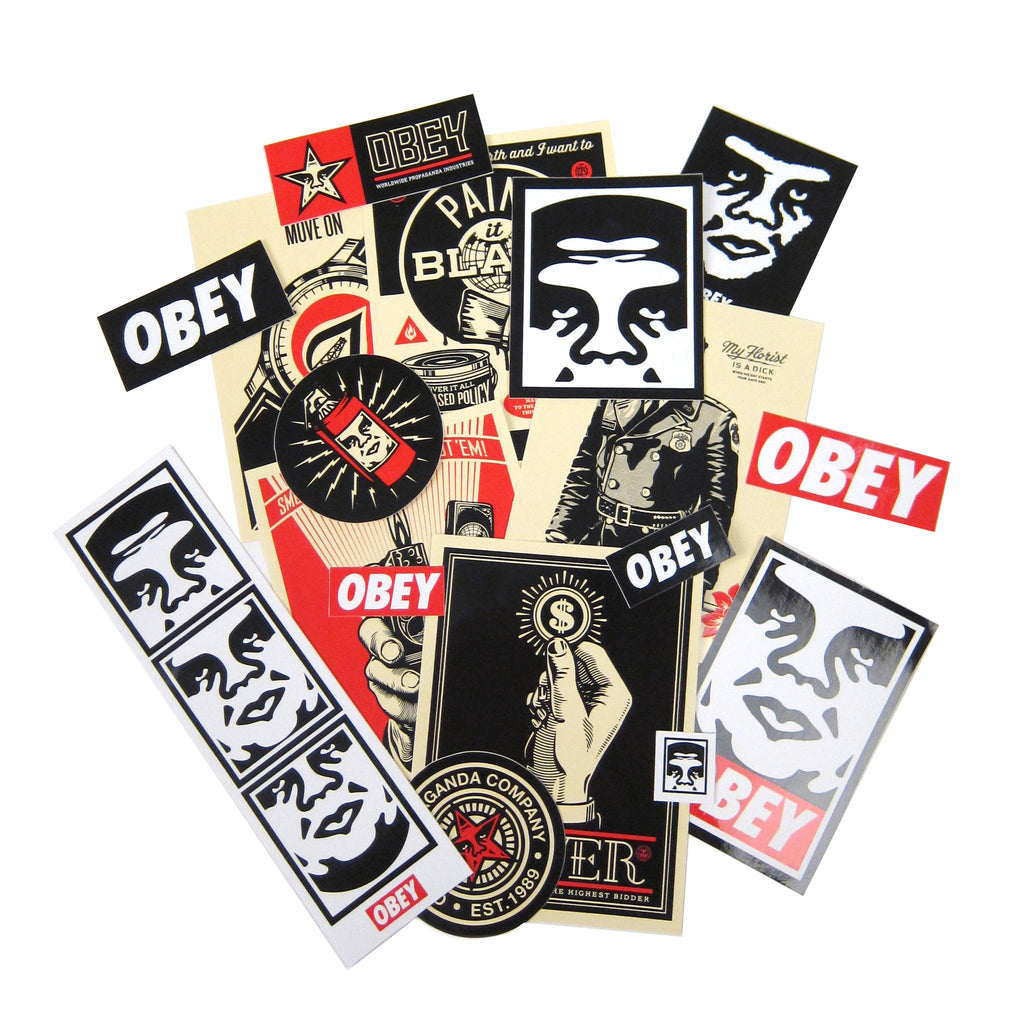 Obey: Obey Sticker Pack – TurntableLab.com