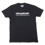 Okayplayer: Logo Shirt - Black — TurntableLab.com