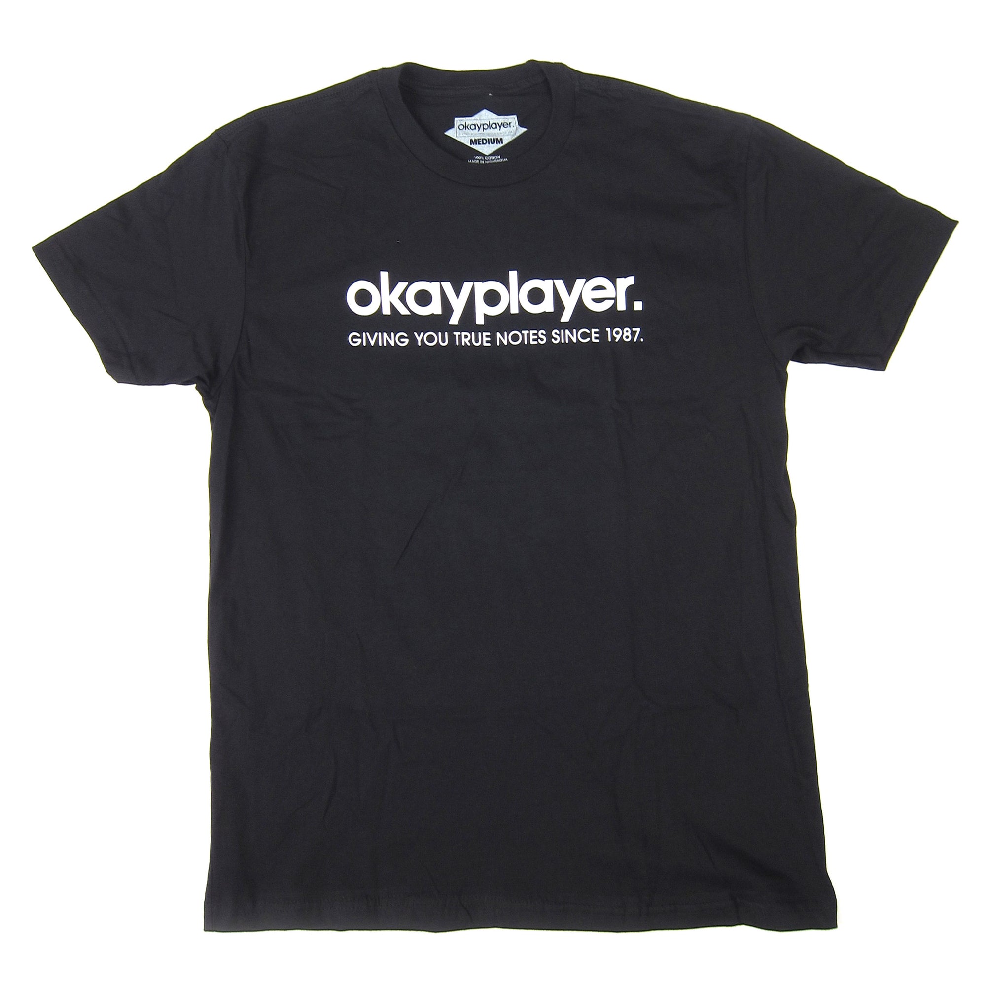 Okayplayer: Logo Shirt - Black — TurntableLab.com