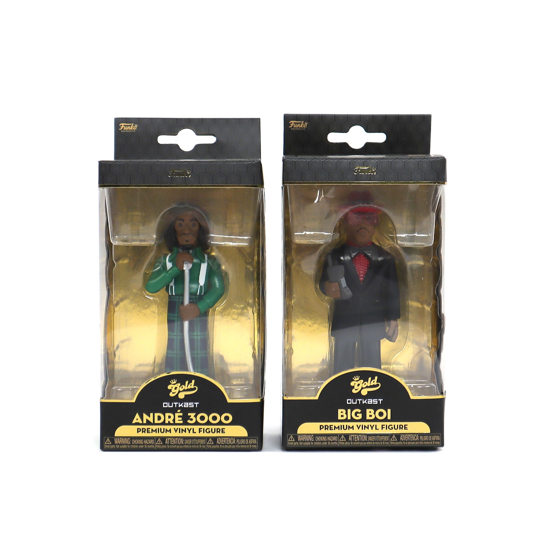 Funko: Outkast Vinyl Gold Figure Bundle (Andre 3000 / Big Boi ...