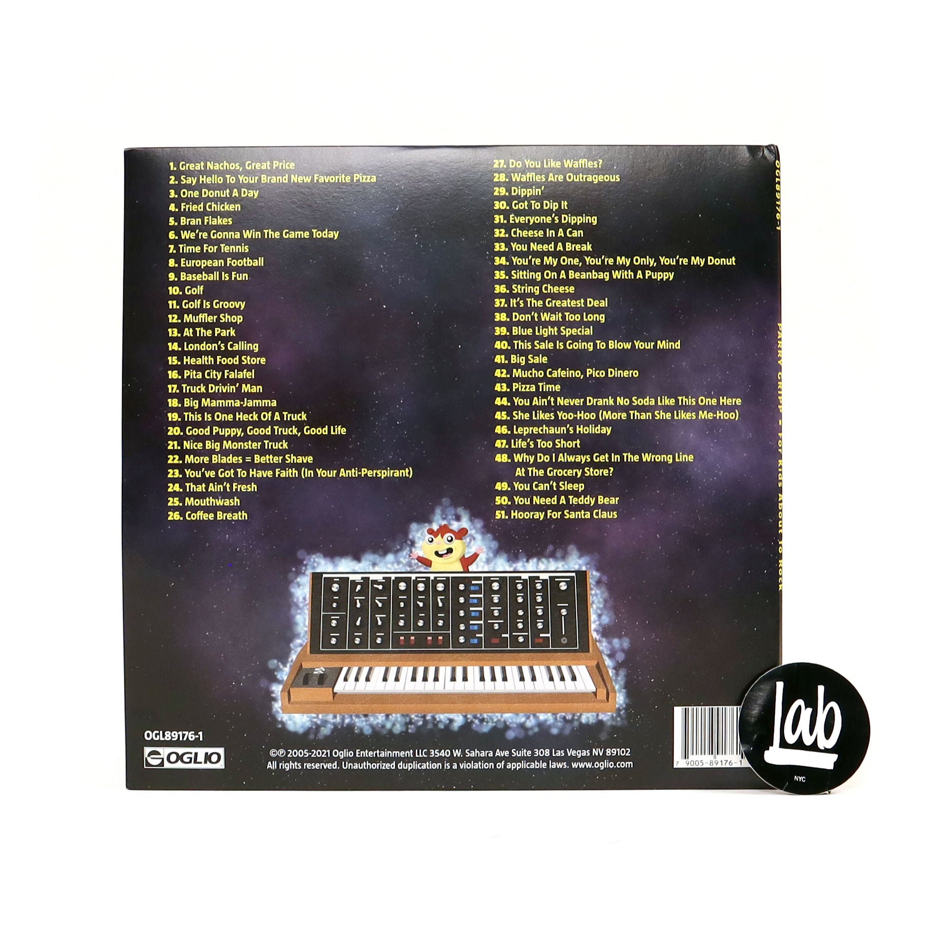 Parry Gripp: For Kids About To Rock (Colored Vinyl) Vinyl LP ...