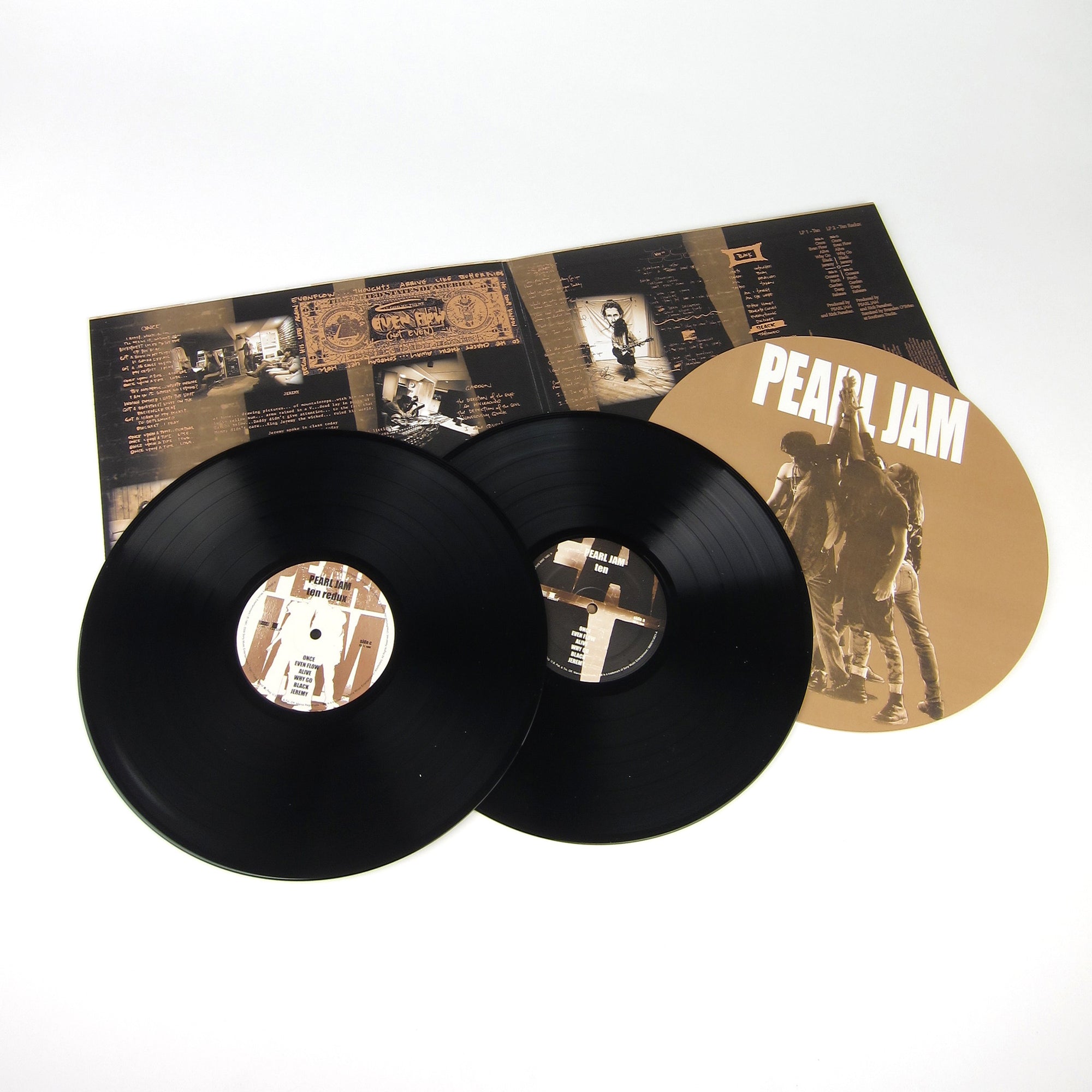 Pearl Jam: Ten + Ten Redux (180g) Vinyl 2LP — TurntableLab.com