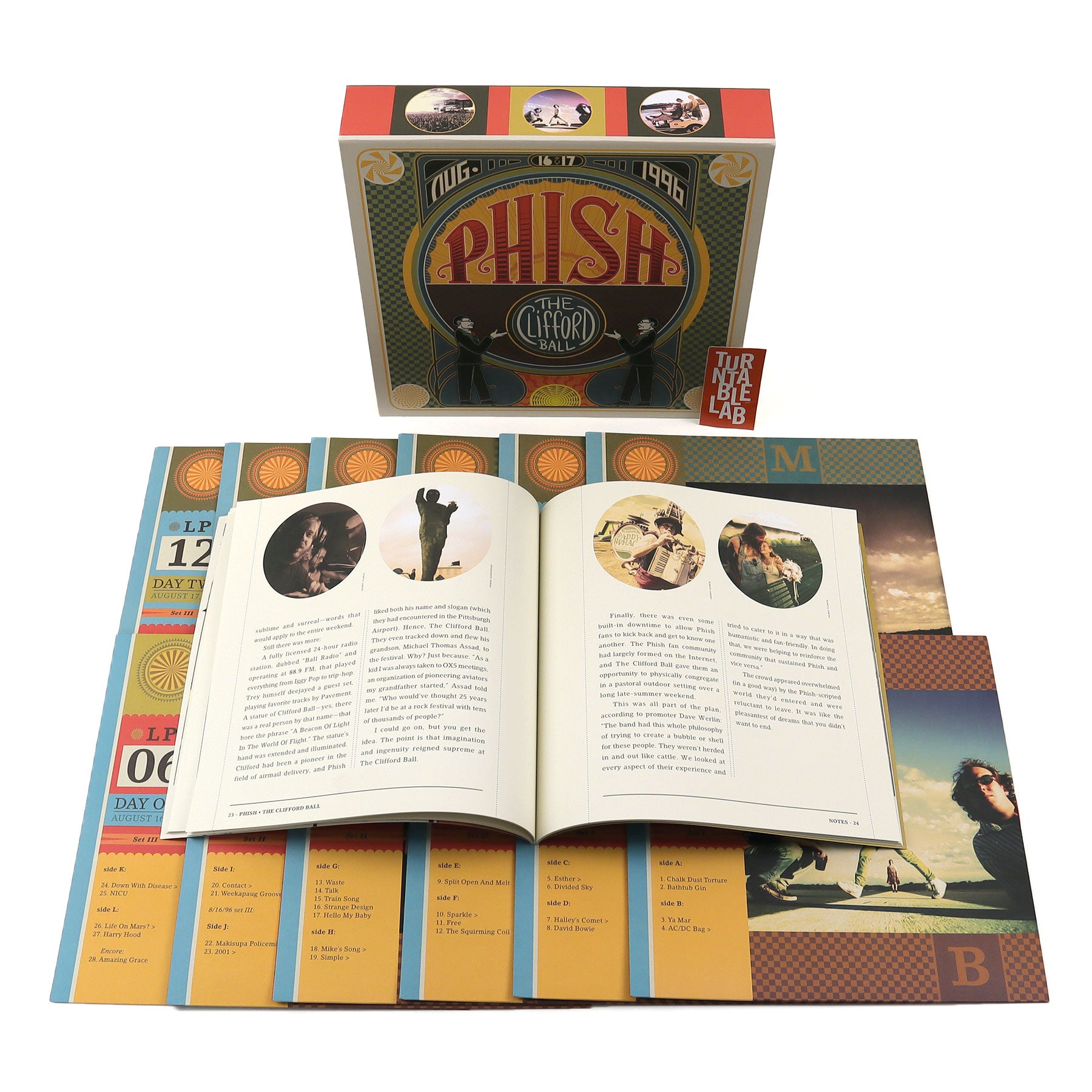 Phish: The Clifford Ball 25th Anniversary (Colored Vinyl) Vinyl 12LP B ...