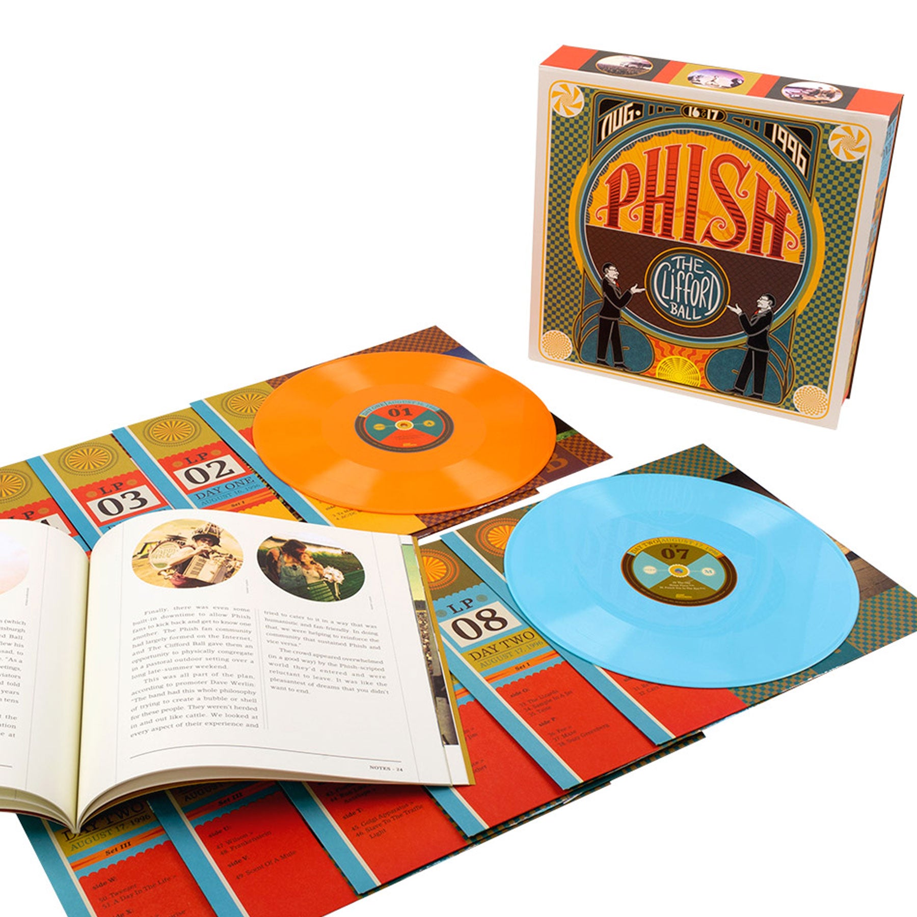 Phish: The Clifford Ball 25th Anniversary (Colored Vinyl) Vinyl 12LP B ...