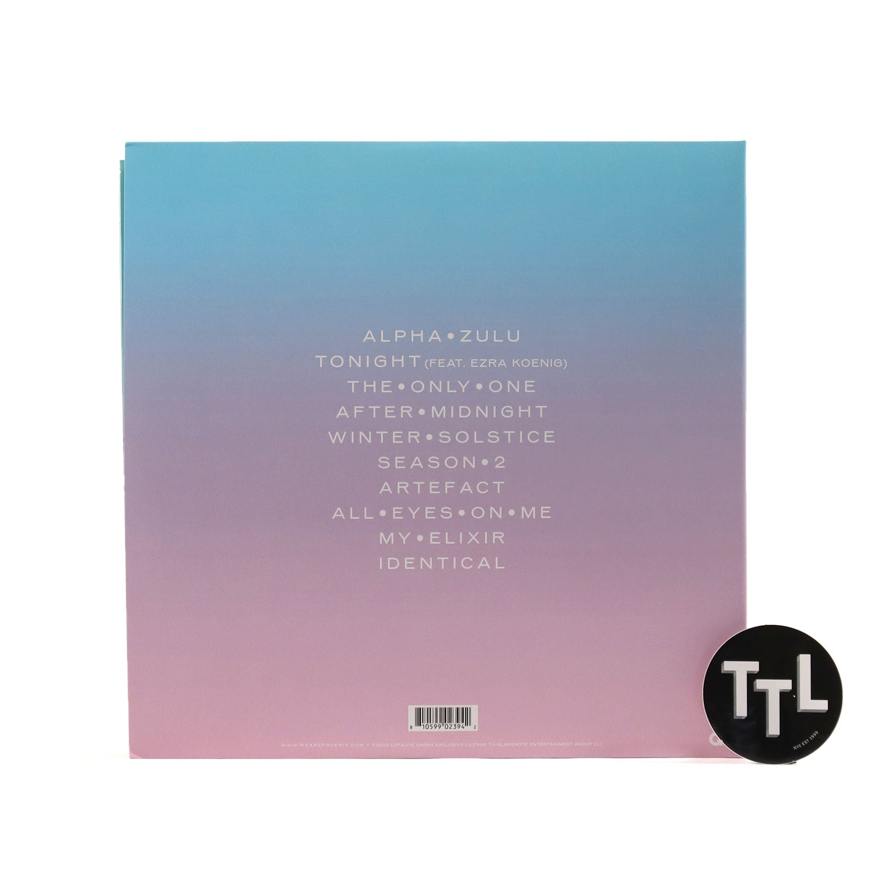 Phoenix: Alpha Zulu (Indie Exclusive Colored Vinyl) Vinyl LP — TurntableLab.com