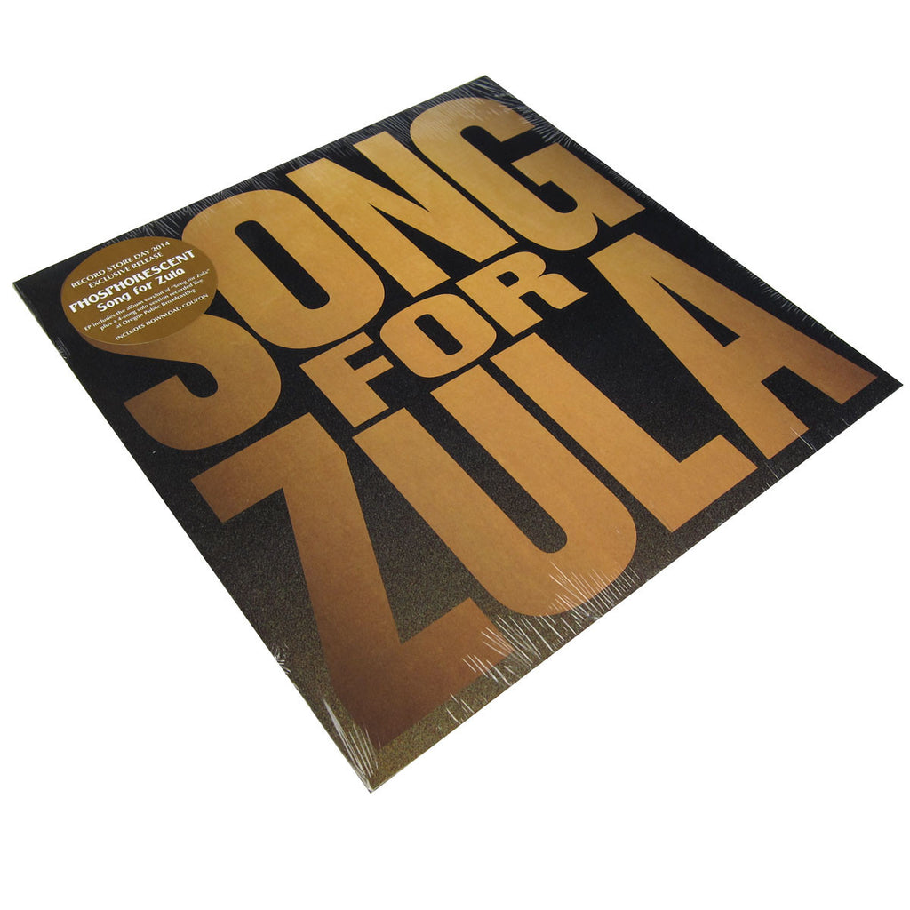 Phosphorescent: Song For Zula 12" Vinyl (Record Store Day 2014 ...