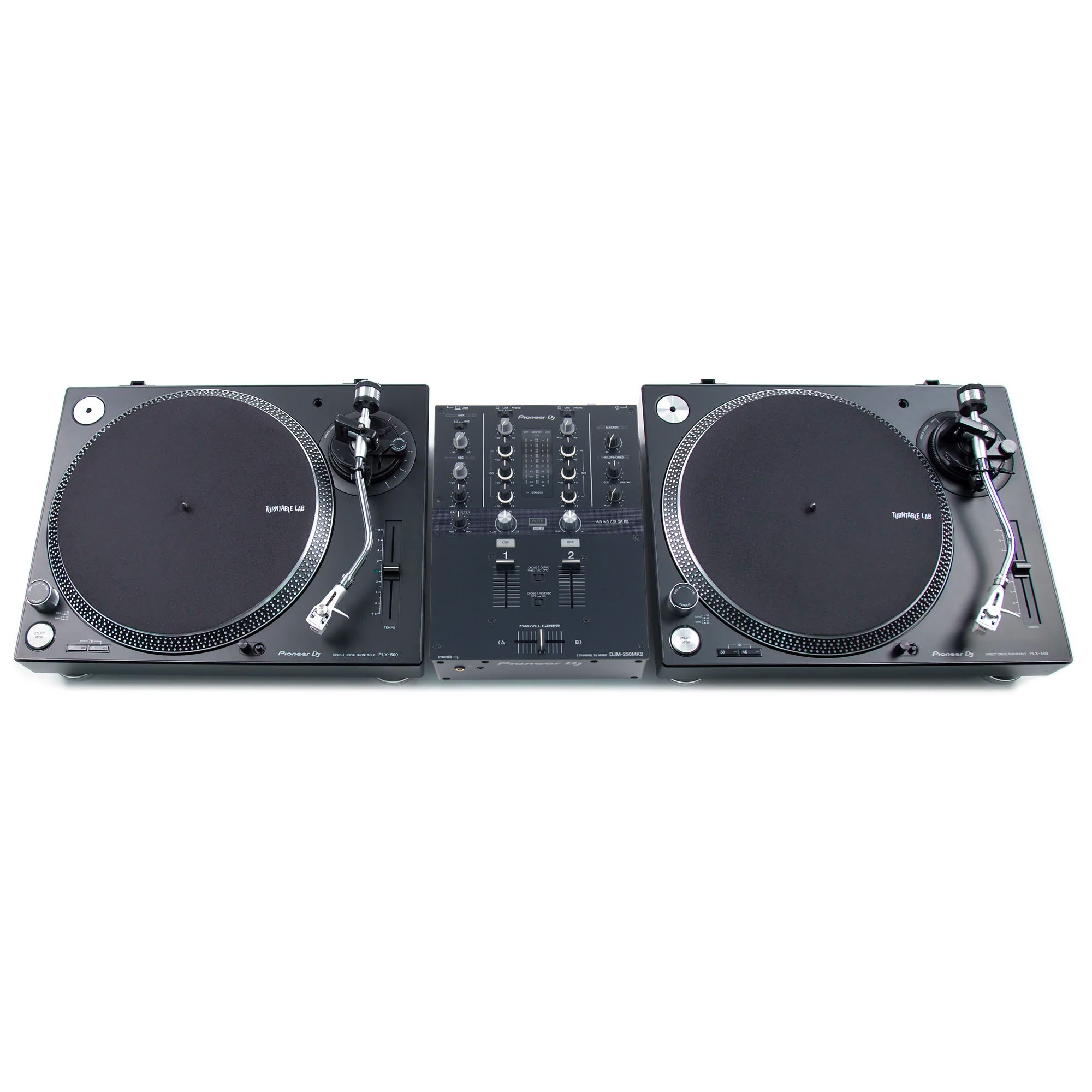 Pioneer DJ: Complete Turntable / Mixer Vinyl DJ Package - Intro ...