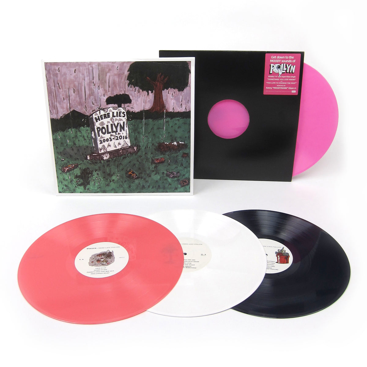 Pollyn: Here Lies Pollyn 2003-2016 3LP+Bonus 12" (Colored Vinyl, Moody ...