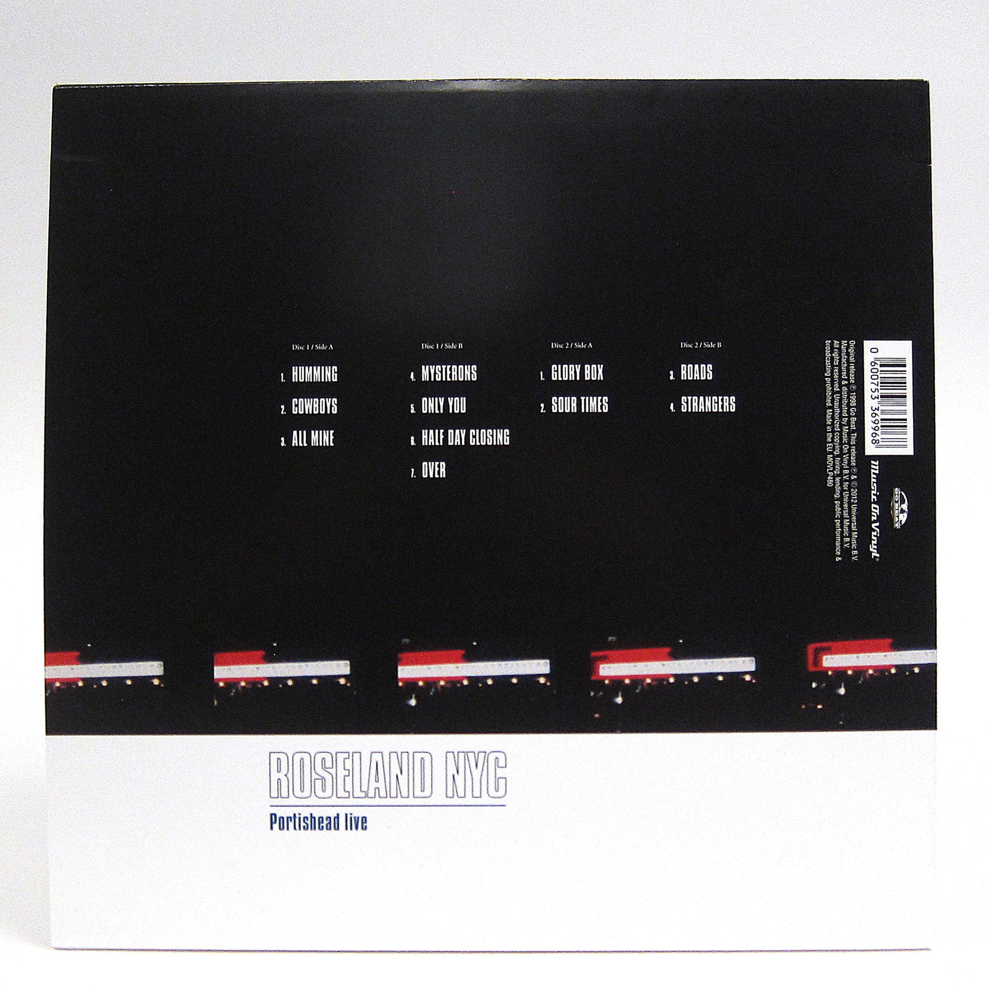 Portishead: Roseland NYC Live (Music On Vinyl 180g) Vinyl 2LP ...