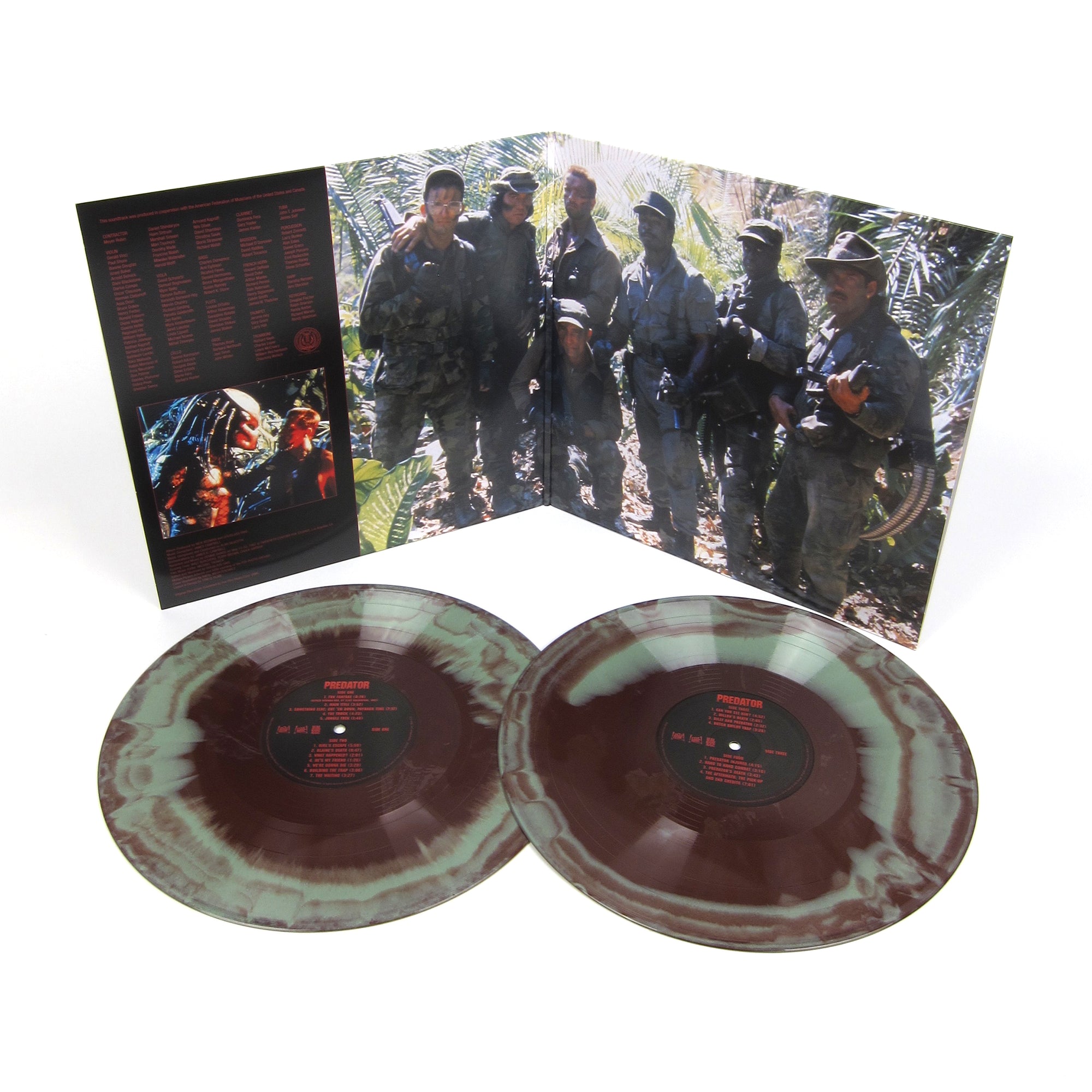 Alan Silvestri: Predator Soundtrack (Green and Brown Camo Vinyl) Vinyl ...