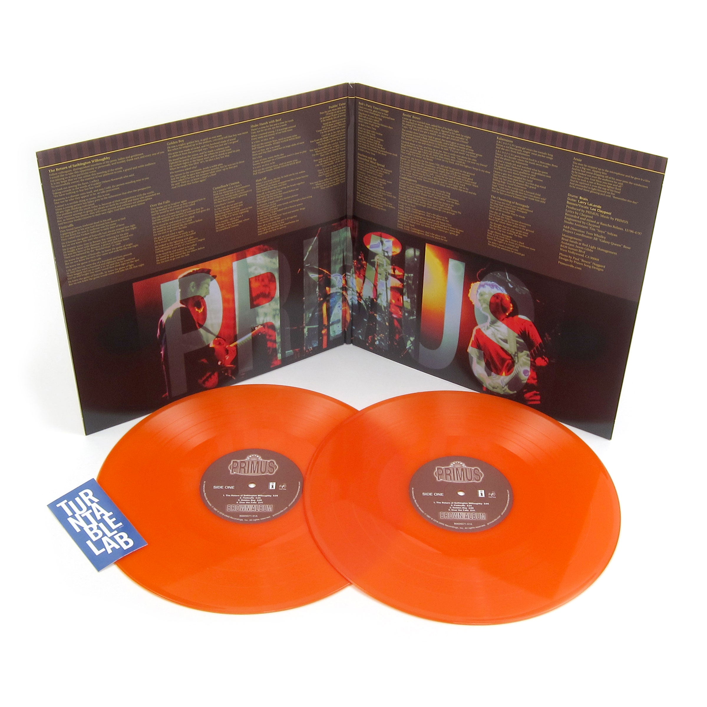 Primus: Brown Album (Colored Vinyl) Vinyl 2LP — TurntableLab.com