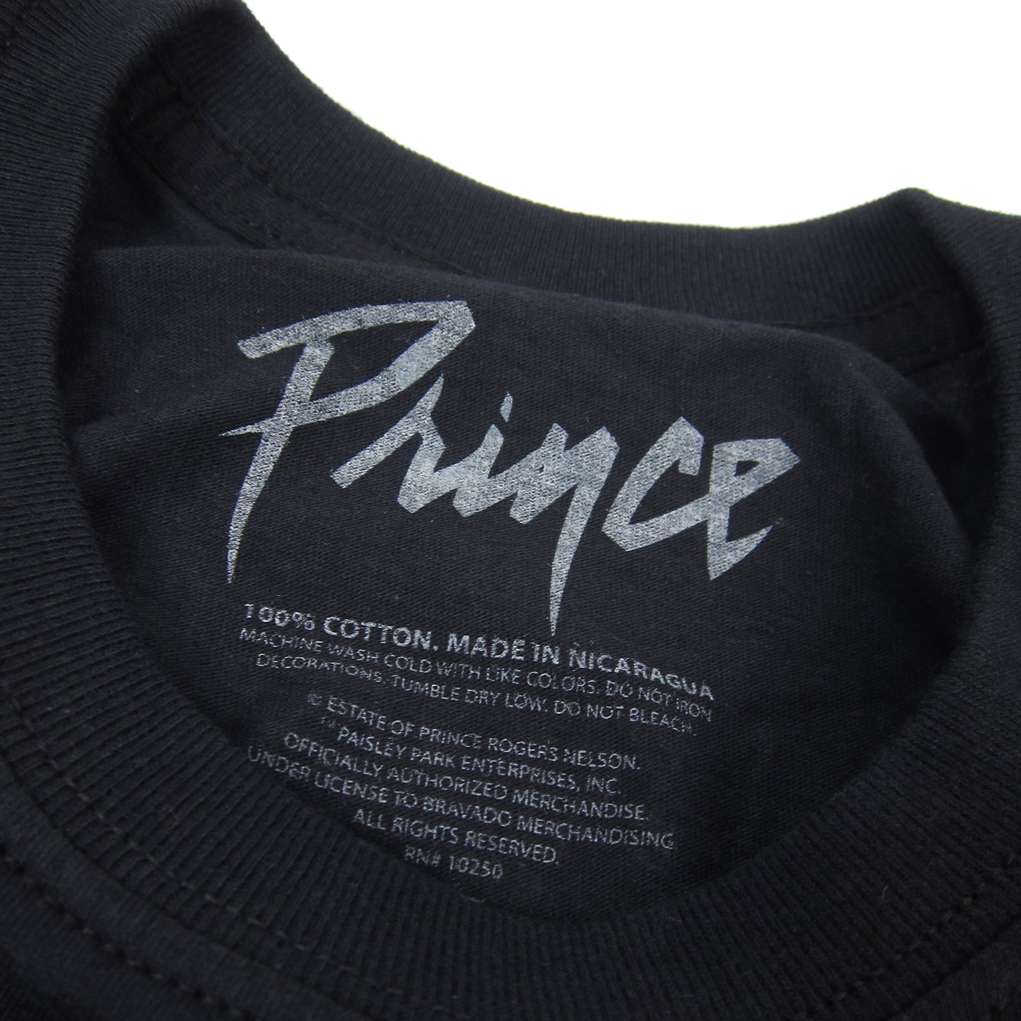 Prince: Parade Signature Shirt - Black — TurntableLab.com