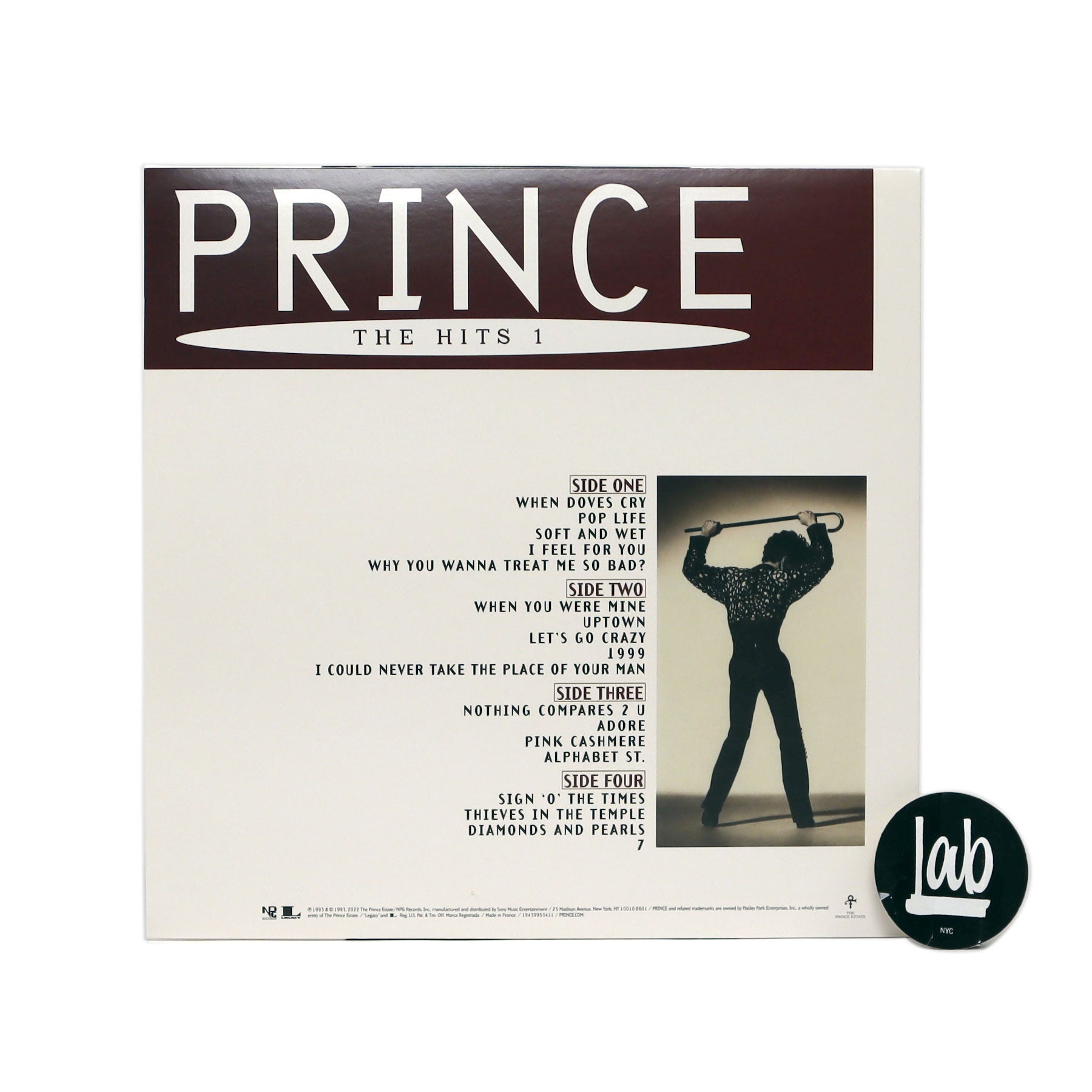 Prince: The Hits 1 Vinyl 2LP — TurntableLab.com