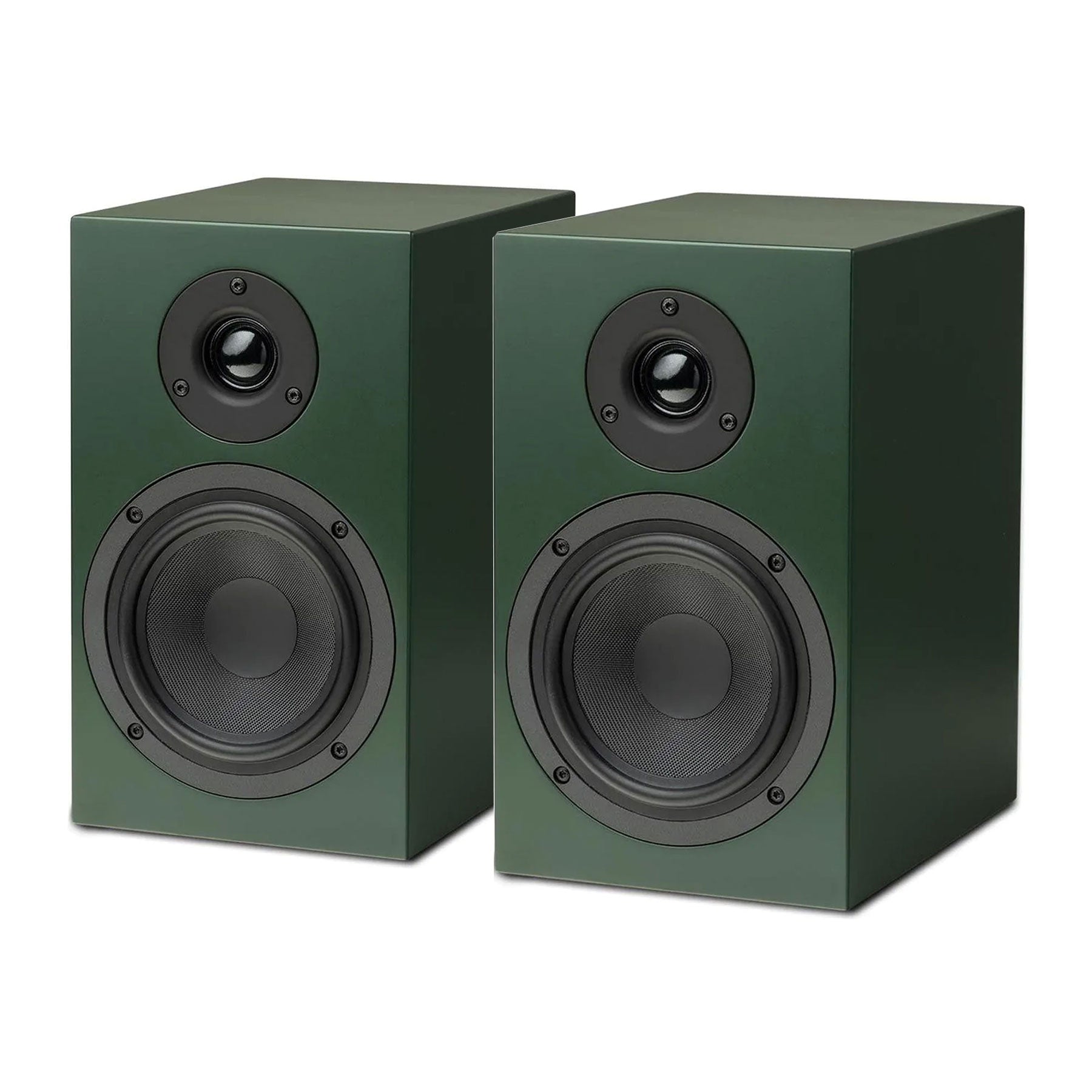 Pro-Ject: Speaker Box 5 S2 Passive Speakers - Satin Green — TurntableLab.com