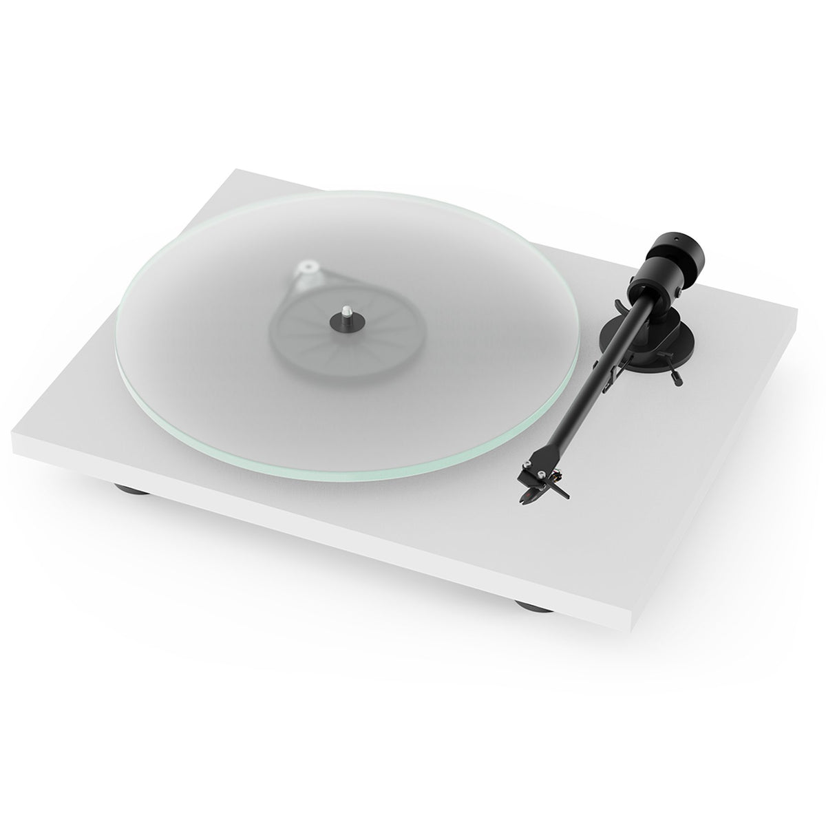 Pro-Ject: T1 BT Bluetooth Turntable - Satin White — TurntableLab.com