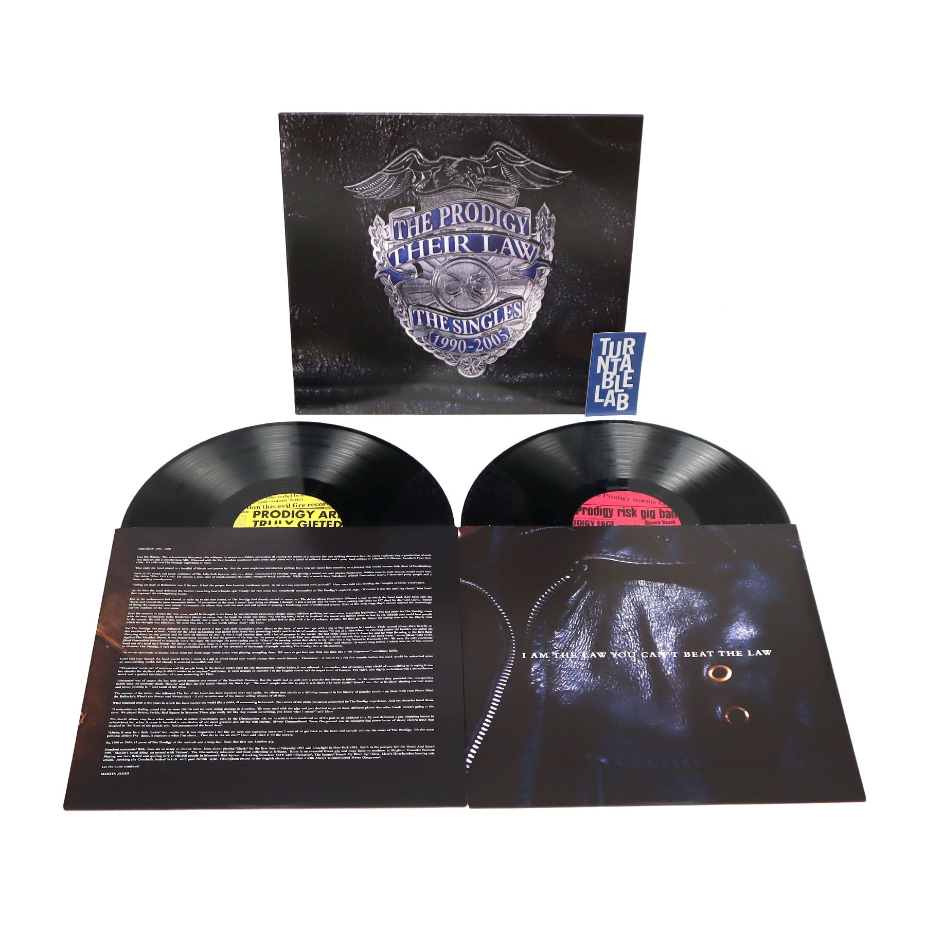 The Prodigy: Their Law - The Singles 1990-2005 Vinyl 2LP — TurntableLab.com