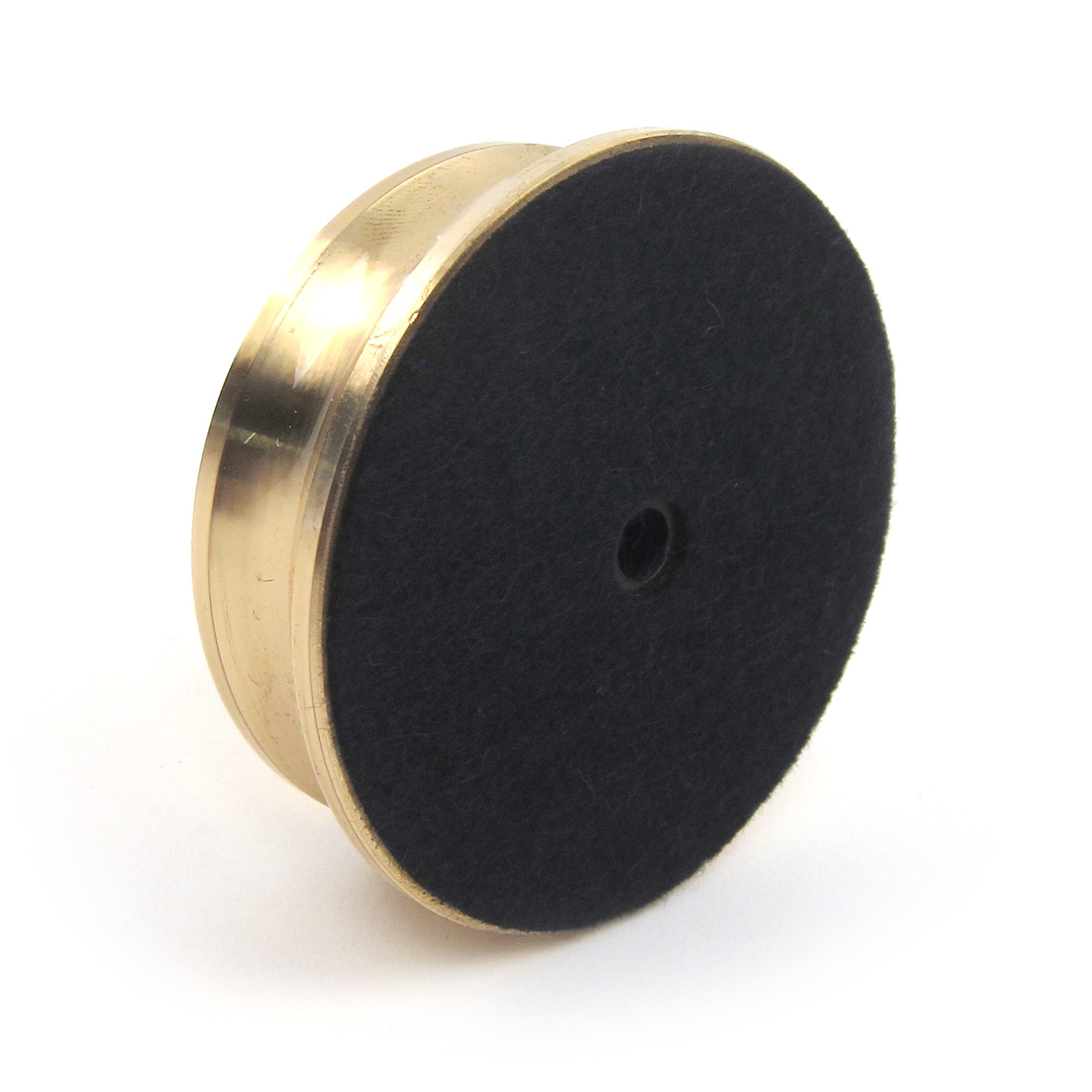 Pro-Ject: Record Puck Record Stabilizer (1.7 lbs) - Polished Brass ...