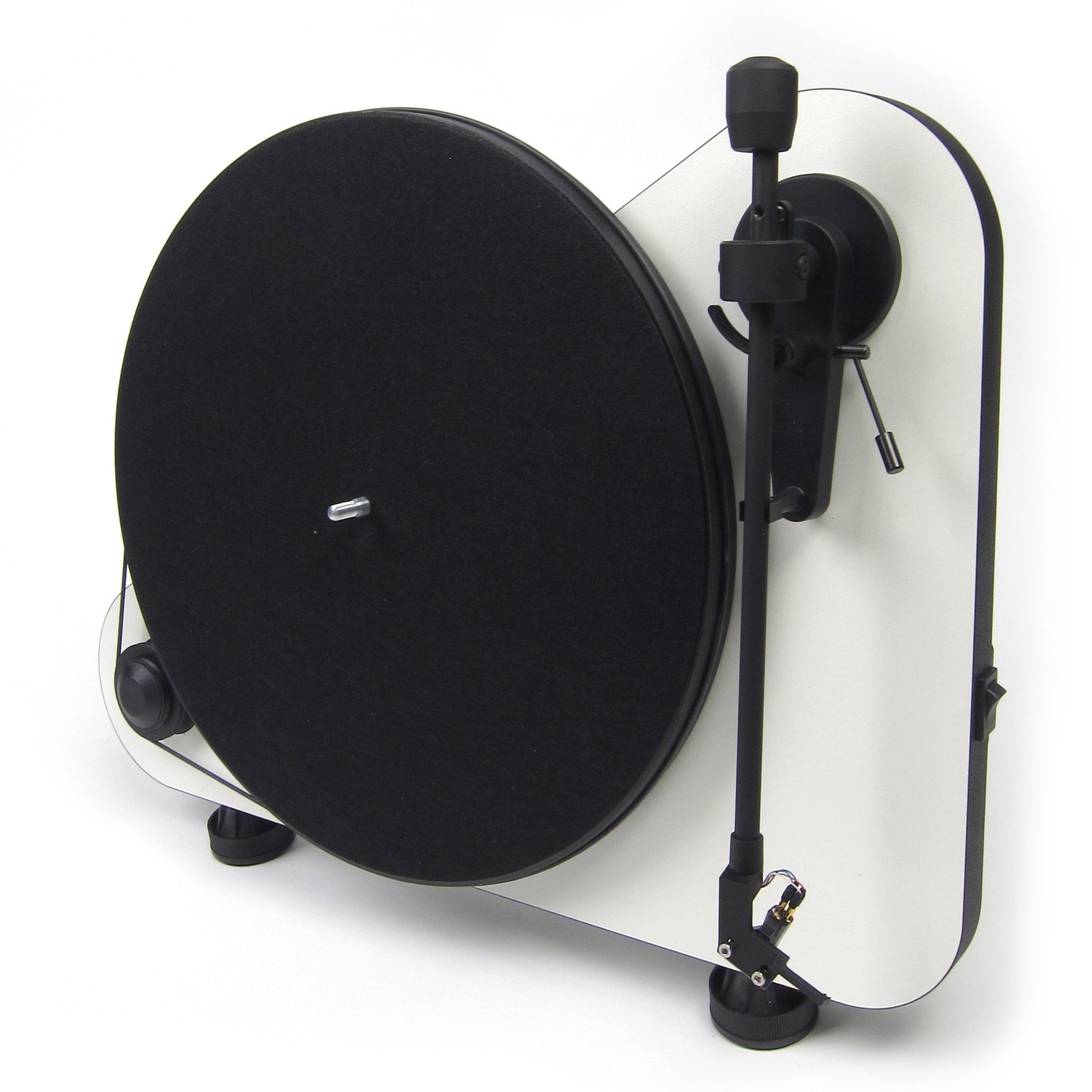 Pro-Ject: Vertical Turntable Right w/ Bluetooth - White (VT-E BT R ...