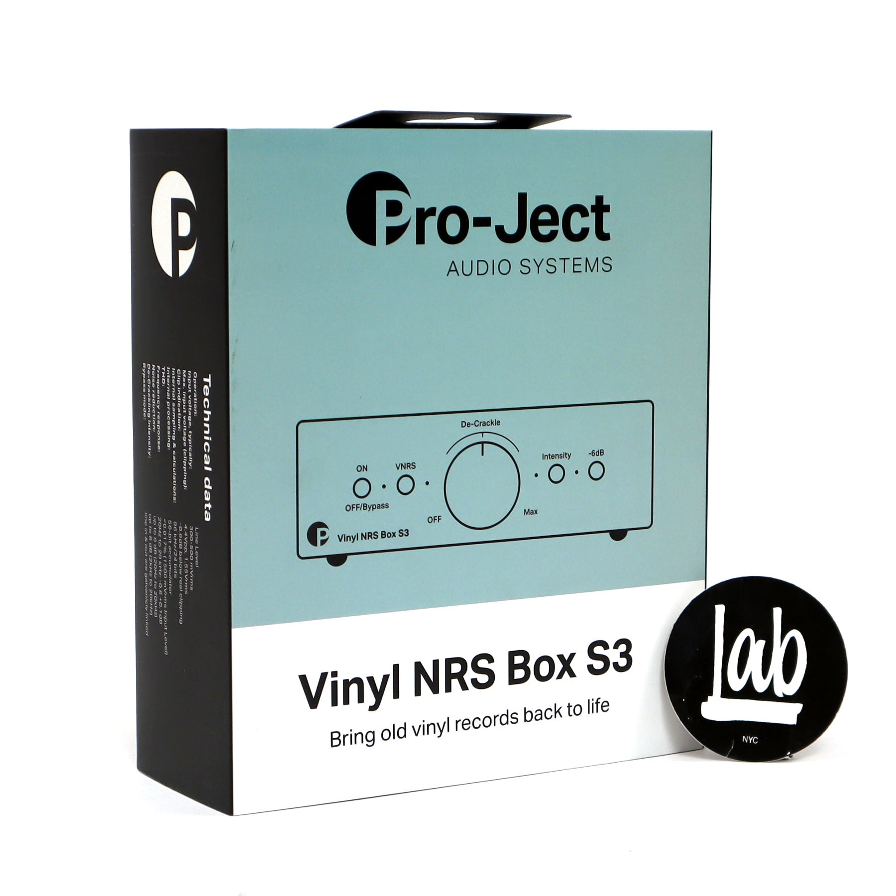 Pro-Ject: Vinyl NRS Box S3 (Noise Reduction System) — TurntableLab.com