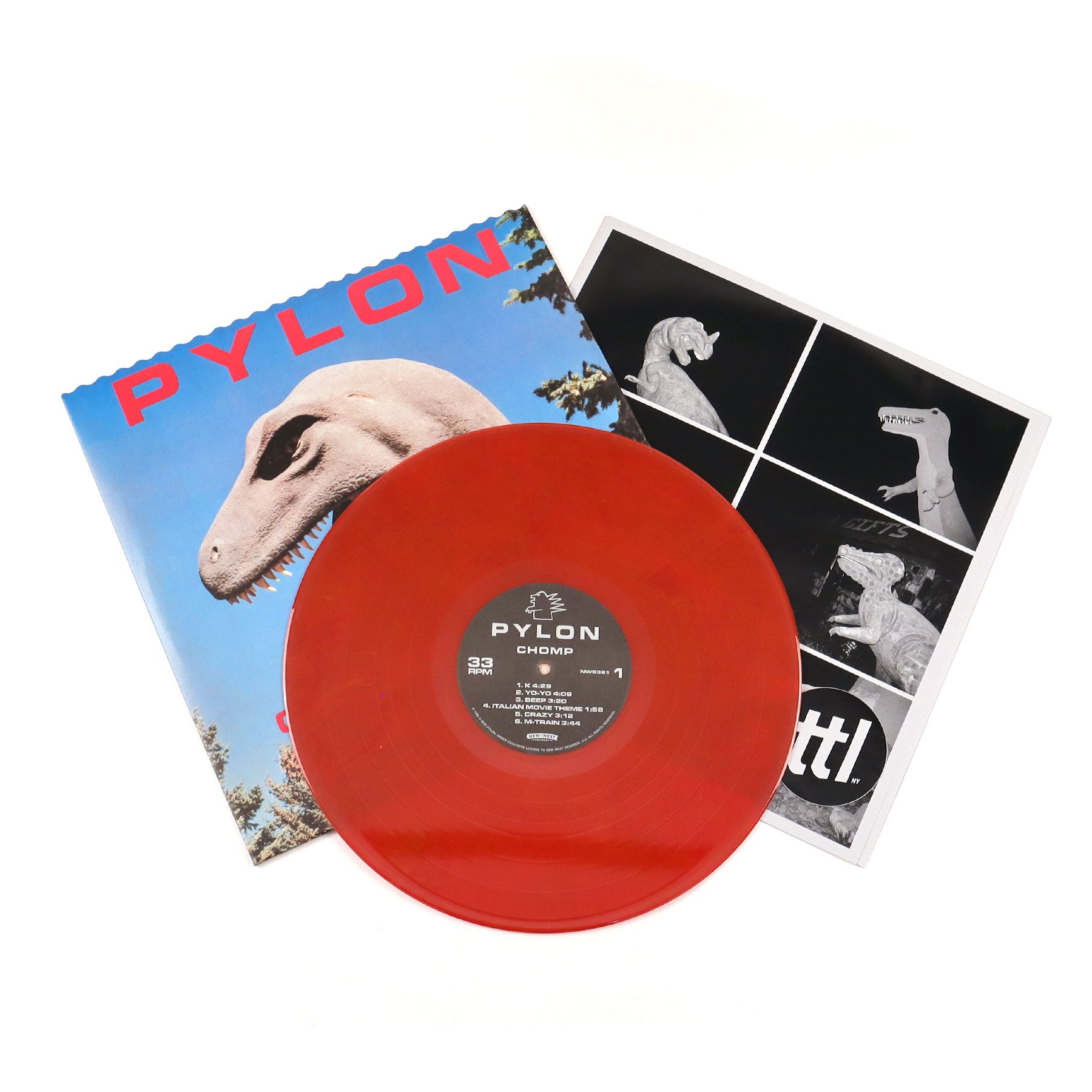 Pylon: Chomp (Indie Exclusive Red Colored Vinyl) Vinyl LP ...