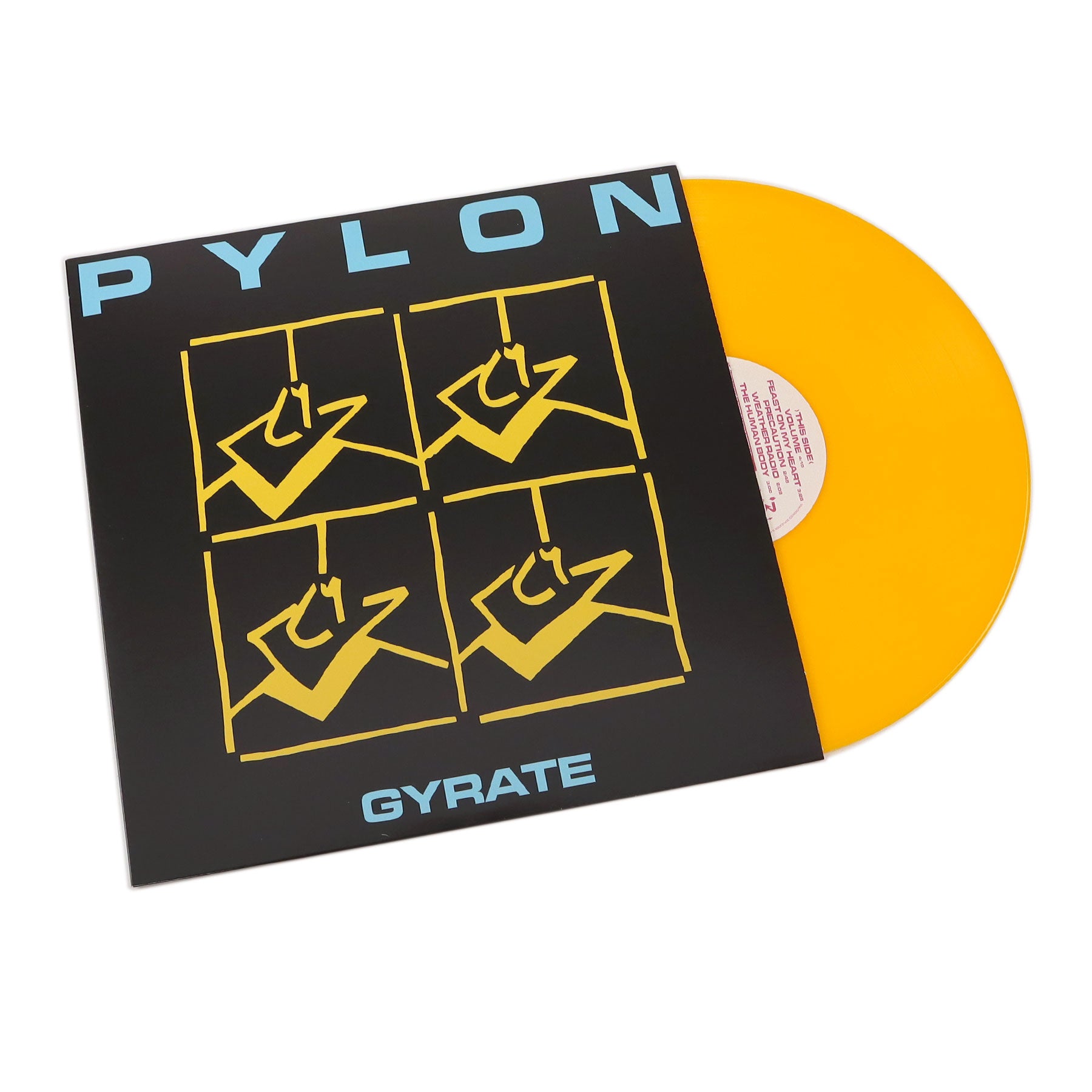 Pylon: Gyrate (Indie Exclusive Yellow Colored Vinyl) Vinyl LP ...