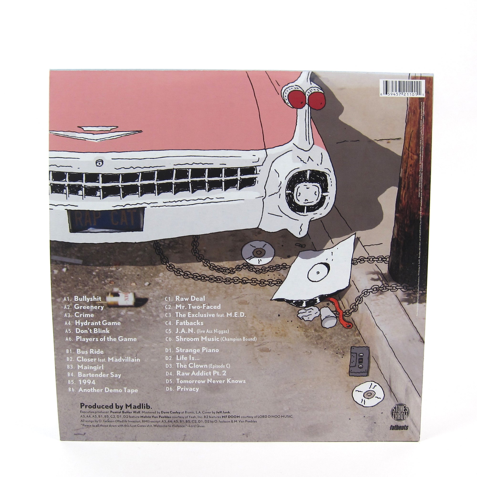 Quasimoto: The Further Adventures Of Lord Quas (Madlib) 2LP ...