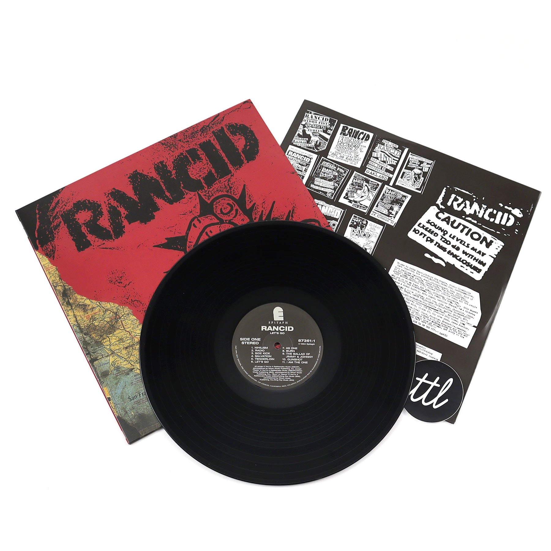 Rancid: Let's Go Vinyl LP — TurntableLab.com