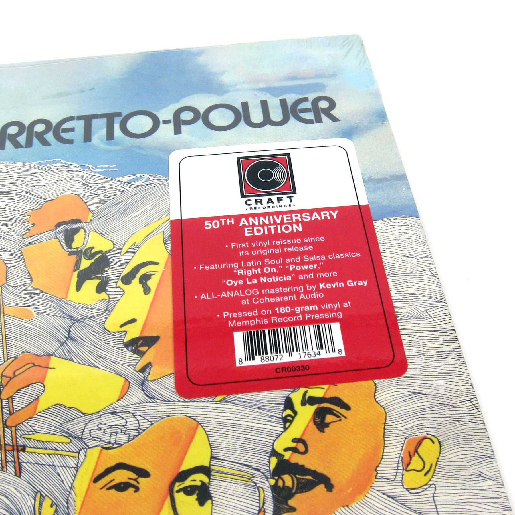 Ray Barretto: Barretto Power (180g) Vinyl LP — TurntableLab.com