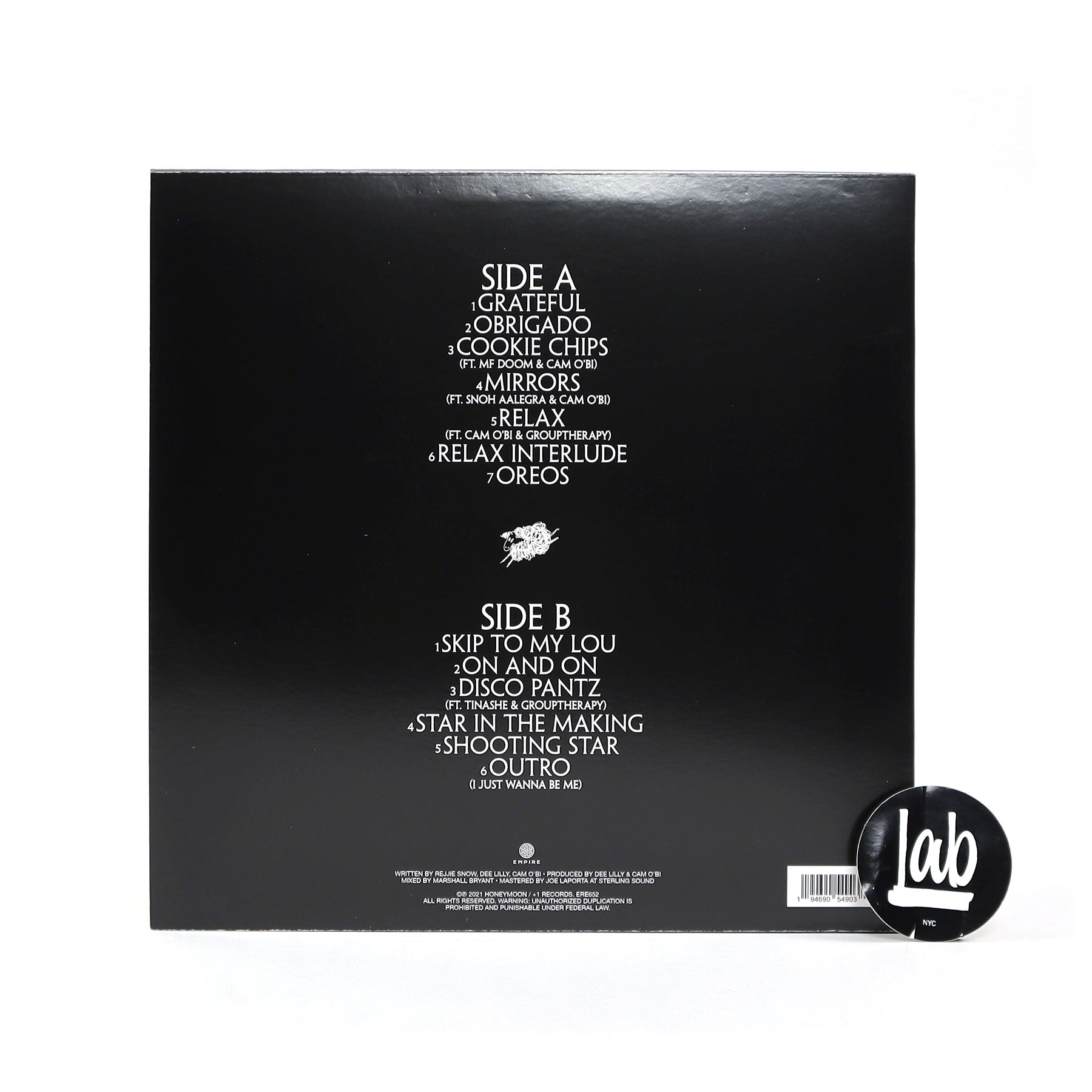 Rejjie Snow: Baw Baw Black Sheep Vinyl LP — TurntableLab.com