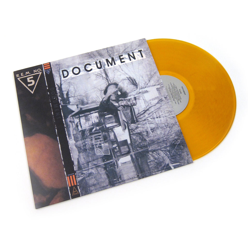 R.E.M.: Document (Colored Vinyl) Vinyl LP – TurntableLab.com
