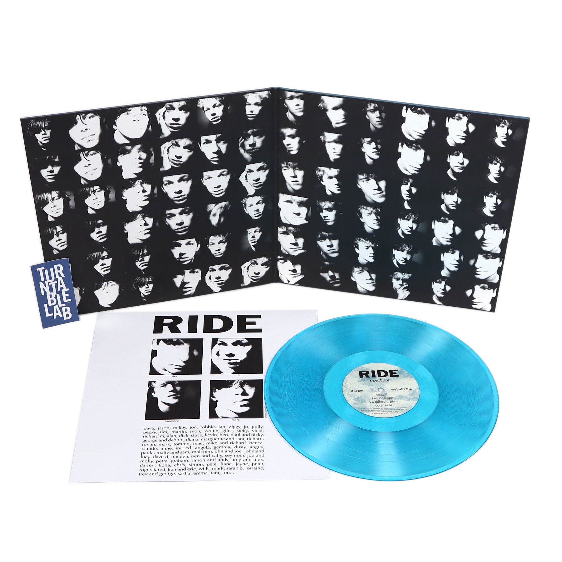 Ride: Nowhere (Import, Colored Vinyl) Vinyl LP — TurntableLab.com
