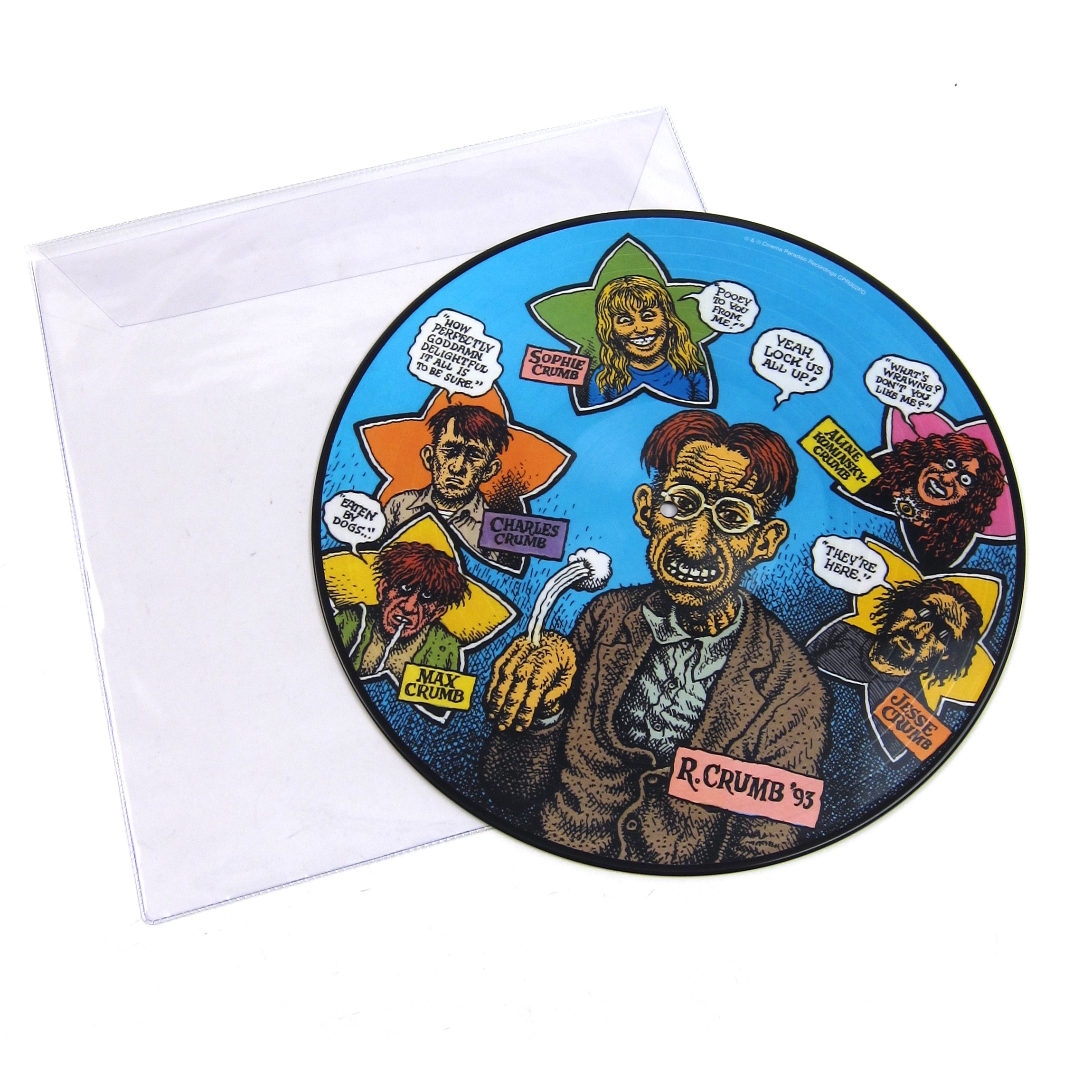 Robert Crumb: Crumb Soundtrack (Pic Disc) Vinyl LP — TurntableLab.com