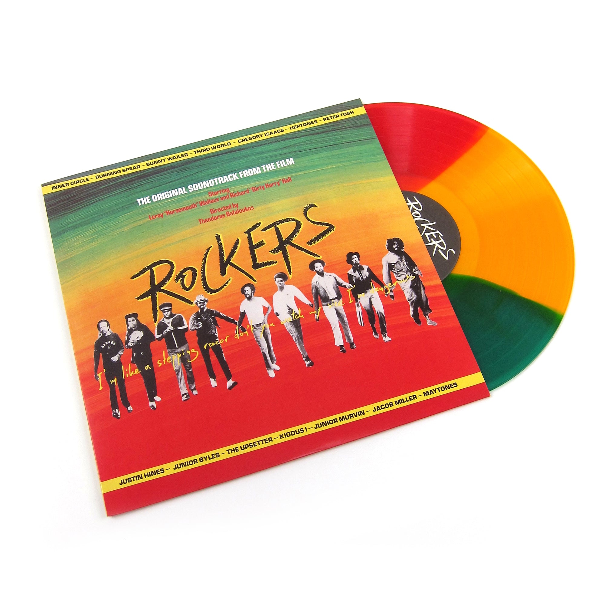 Rockers: Rockers Soundtrack (Red Yellow and Green Vinyl) Vinyl LP ...