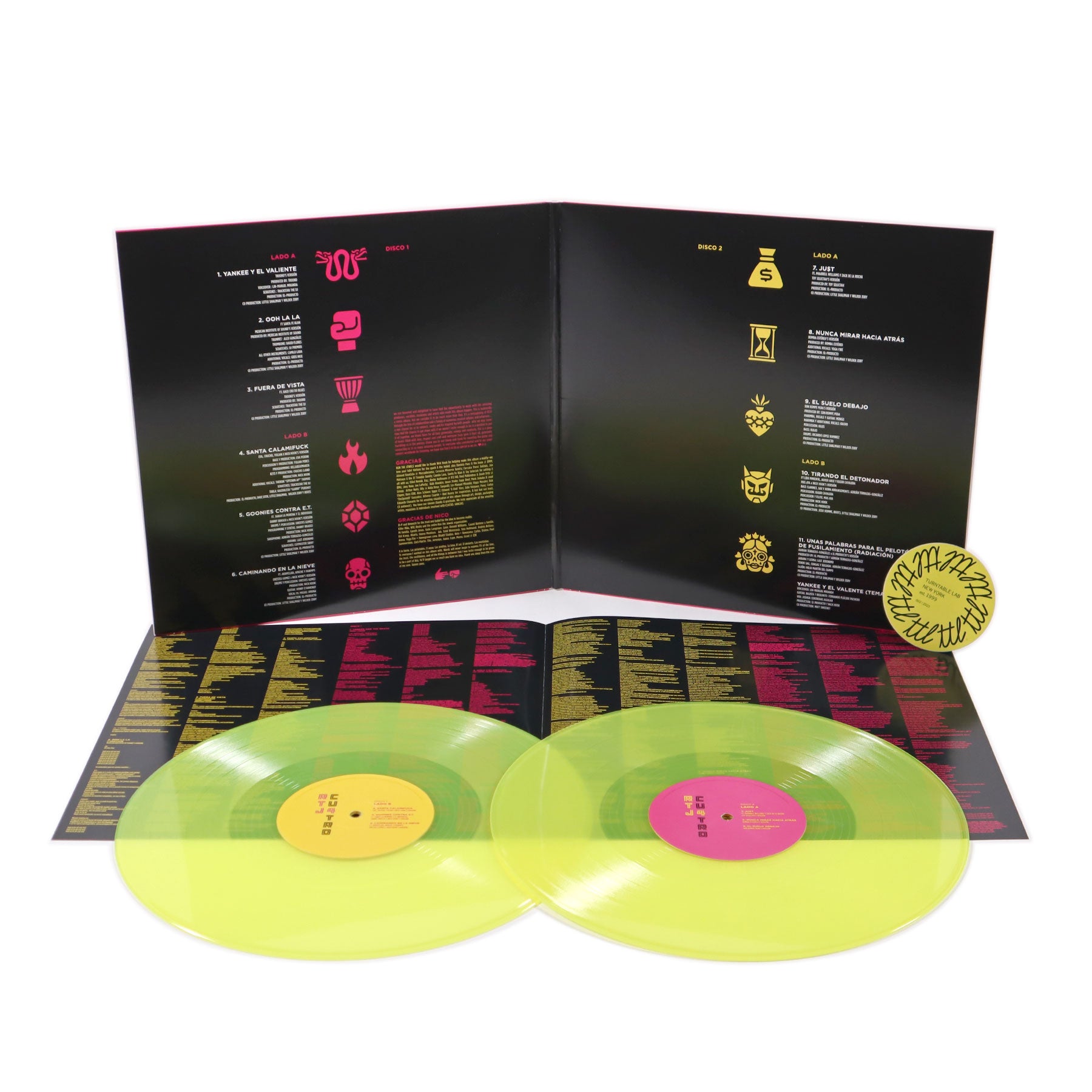 Run The Jewels: RTJ CU4TRO (Indie Exclusive Colored Vinyl) Vinyl 2LP ...