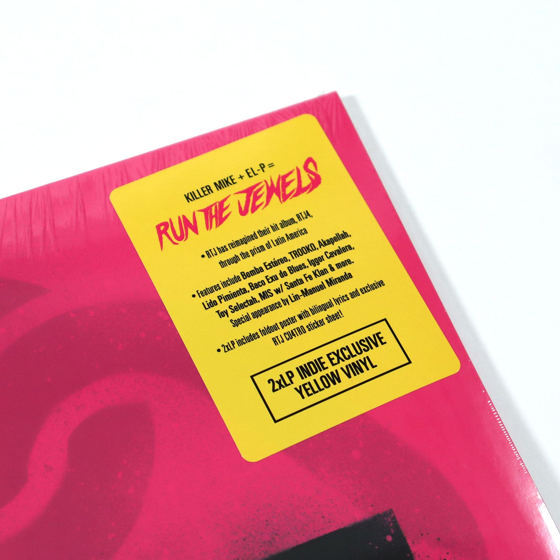 Run The Jewels: RTJ CU4TRO (Indie Exclusive Colored Vinyl) Vinyl 2LP ...