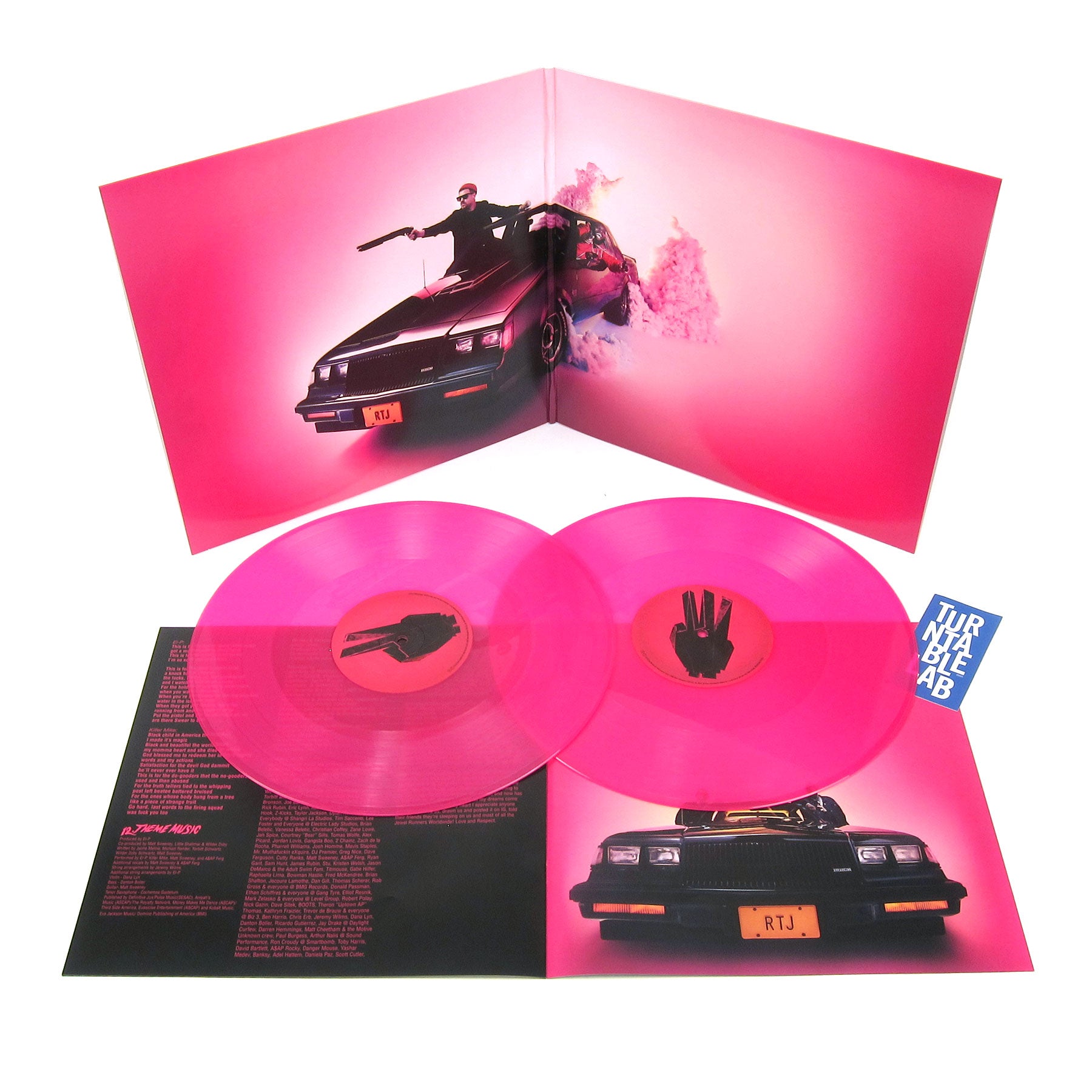 Run The Jewels: RTJ4 (Neon Magenta Colored Vinyl) Vinyl 2LP ...