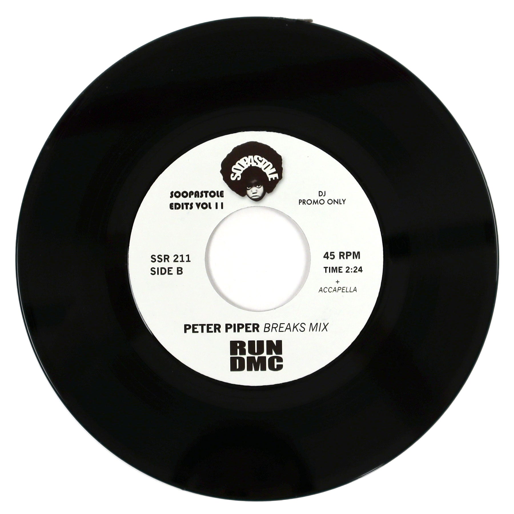 Run DMC: Peter Piper (Soopastole Edits) Vinyl 7" — TurntableLab.com