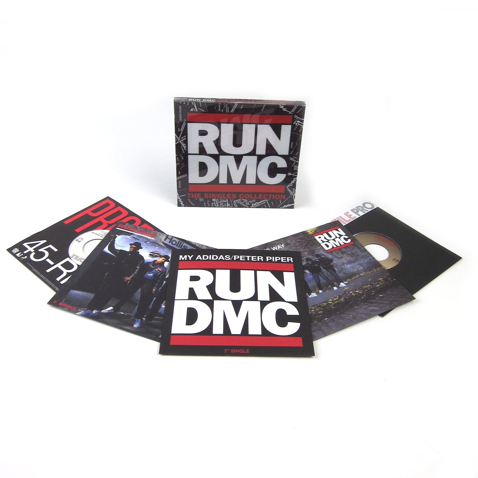 Run-DMC: Singles Collection 5x7" Vinyl Boxset (Record Store Day ...