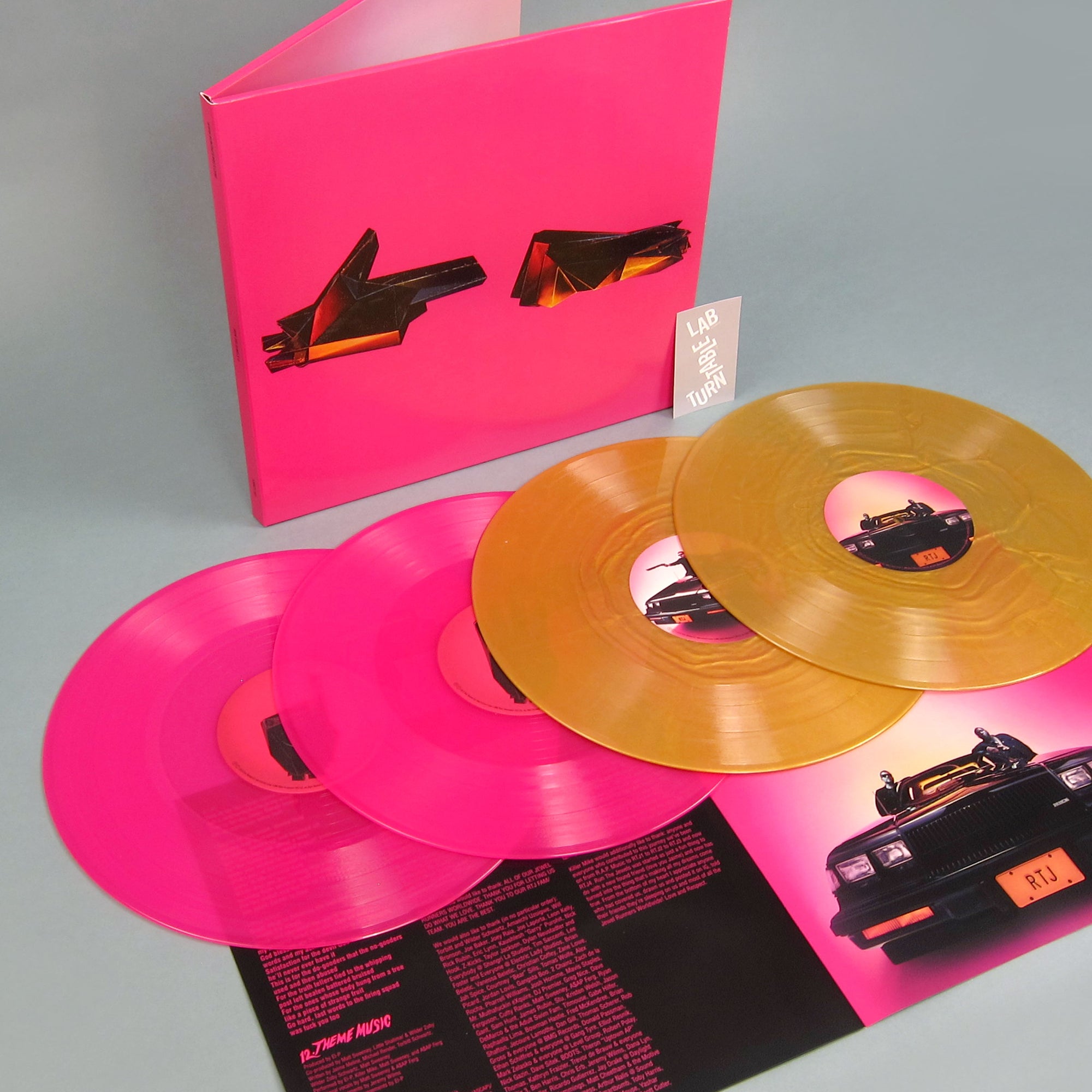 Run The Jewels: RTJ4 - Deluxe Edition (Colored Vinyl) Vinyl 4LP ...