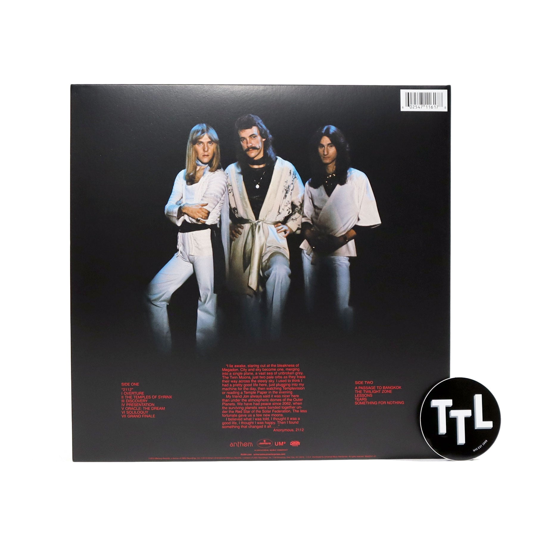 Rush: 2112 (180g, Hologram) Vinyl LP — TurntableLab.com
