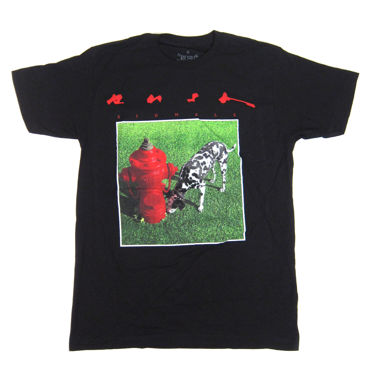 Rush: Signals Album Cover Shirt - Black — TurntableLab.com