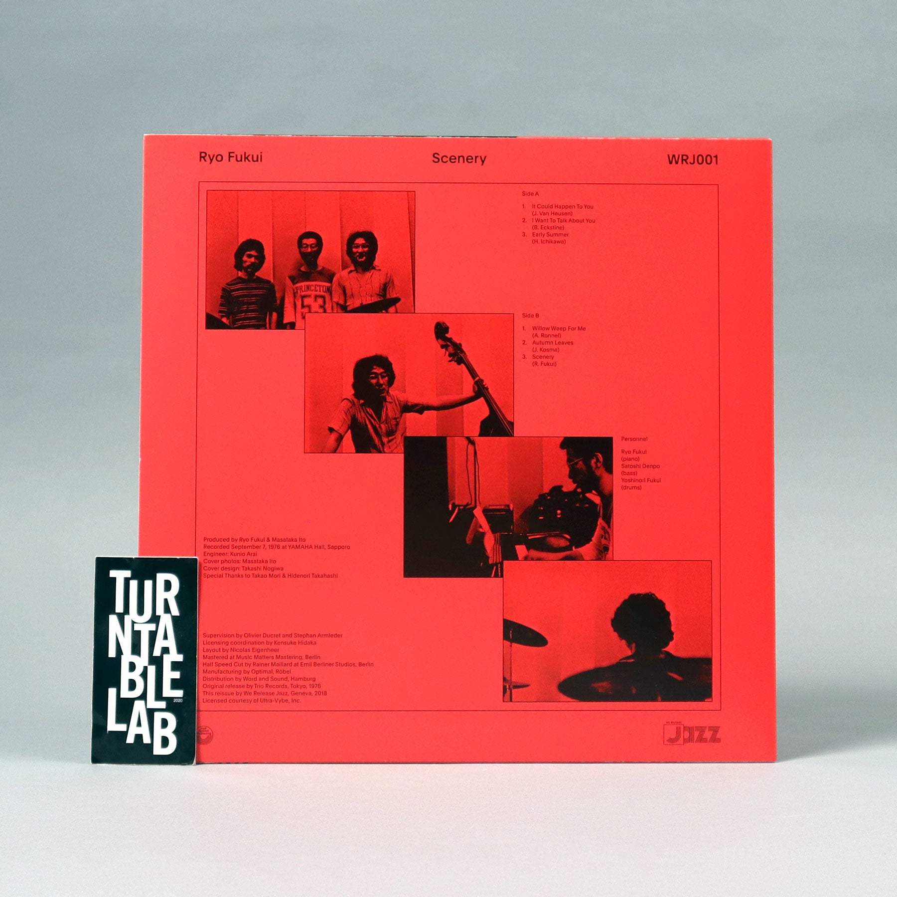 Ryo Fukui: Scenery (Transparent Colored Vinyl) Vinyl LP - Turntable La ...