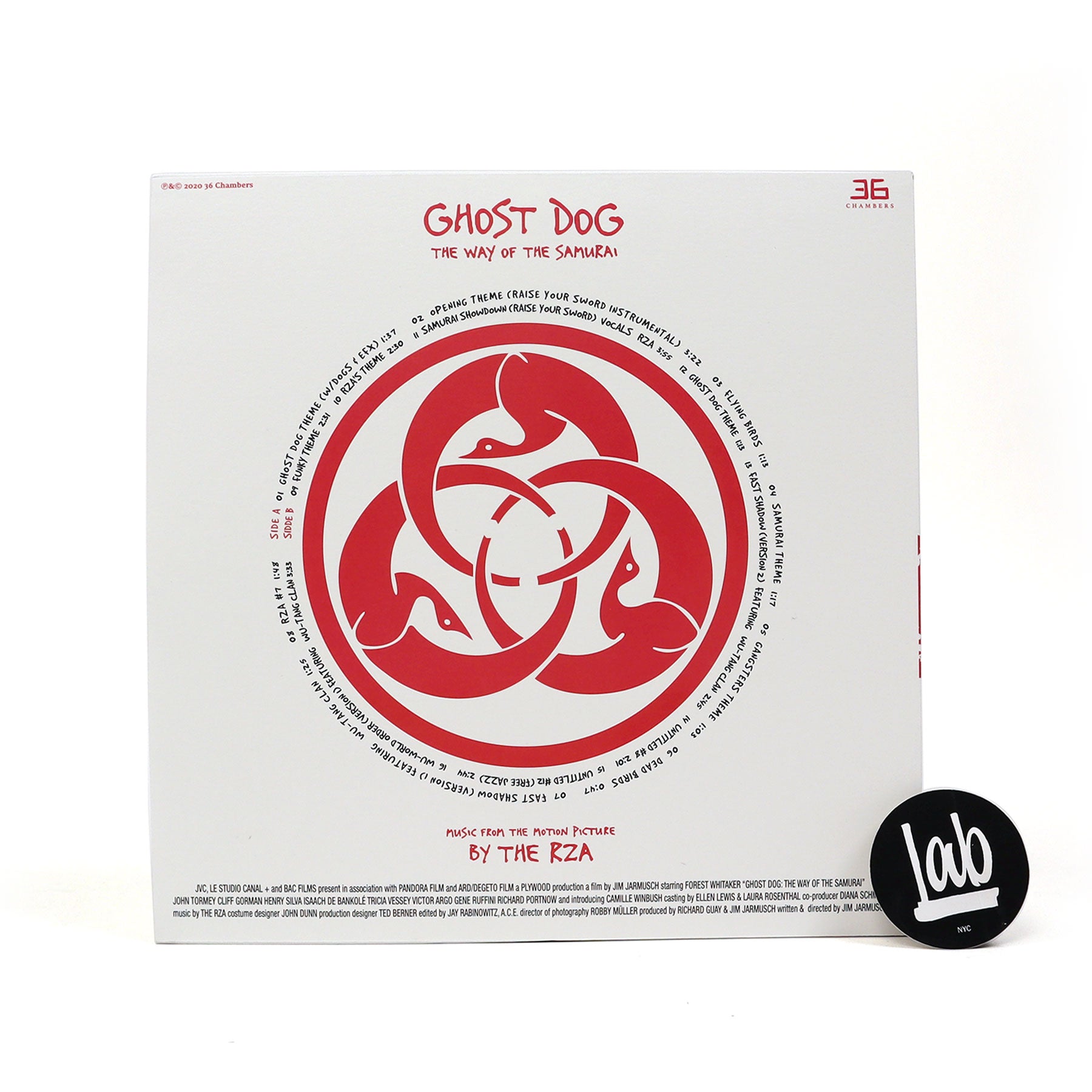RZA: Ghost Dog - Way Of The Samurai Soundtrack Vinyl LP — TurntableLab.com