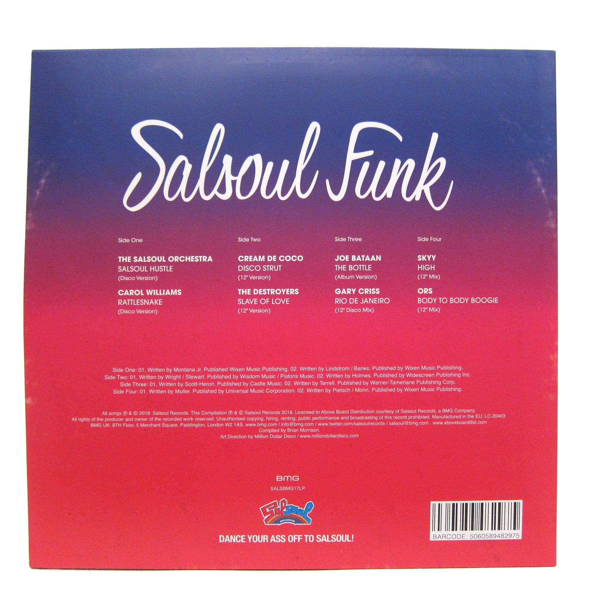 Salsoul Records: Salsoul Funk - Disco + 12" Versions Vinyl 2LP ...