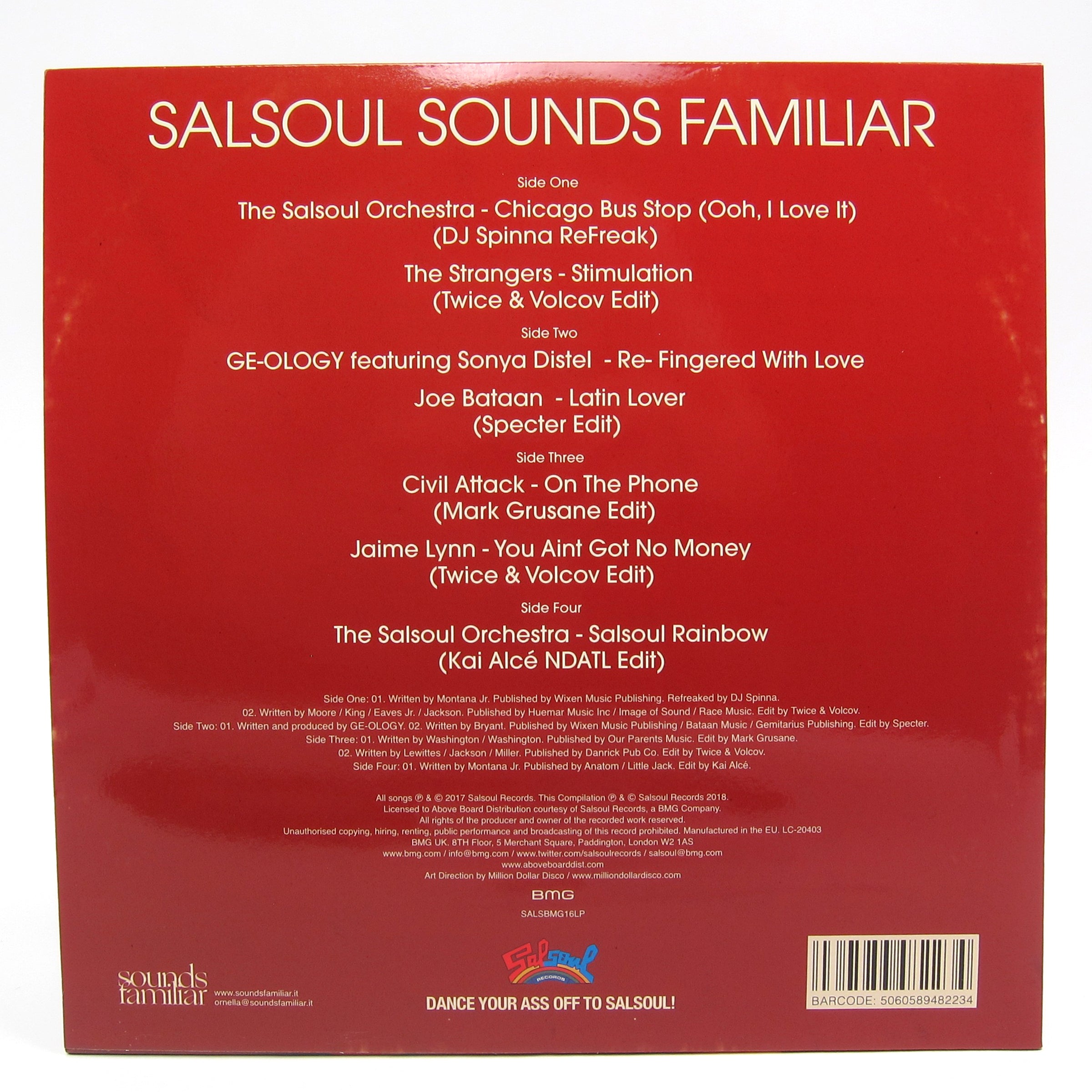 Salsoul Records: Salsoul Sounds Familiar (Re-Edits, Remixes And Remake ...