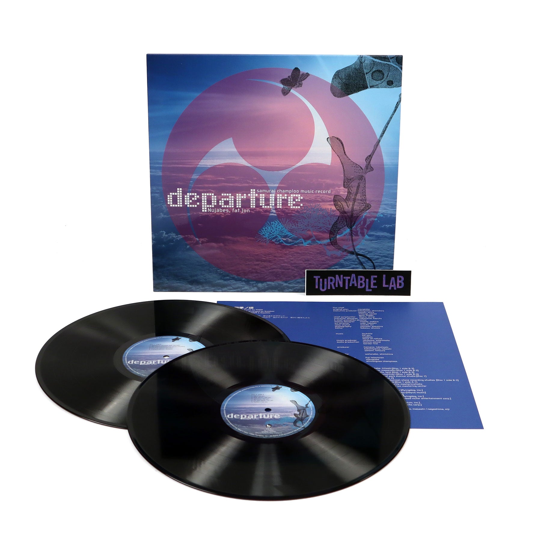 Samurai Champloo Music Record: Departure (Nujabes, Fat Jon) Vinyl 2LP ...