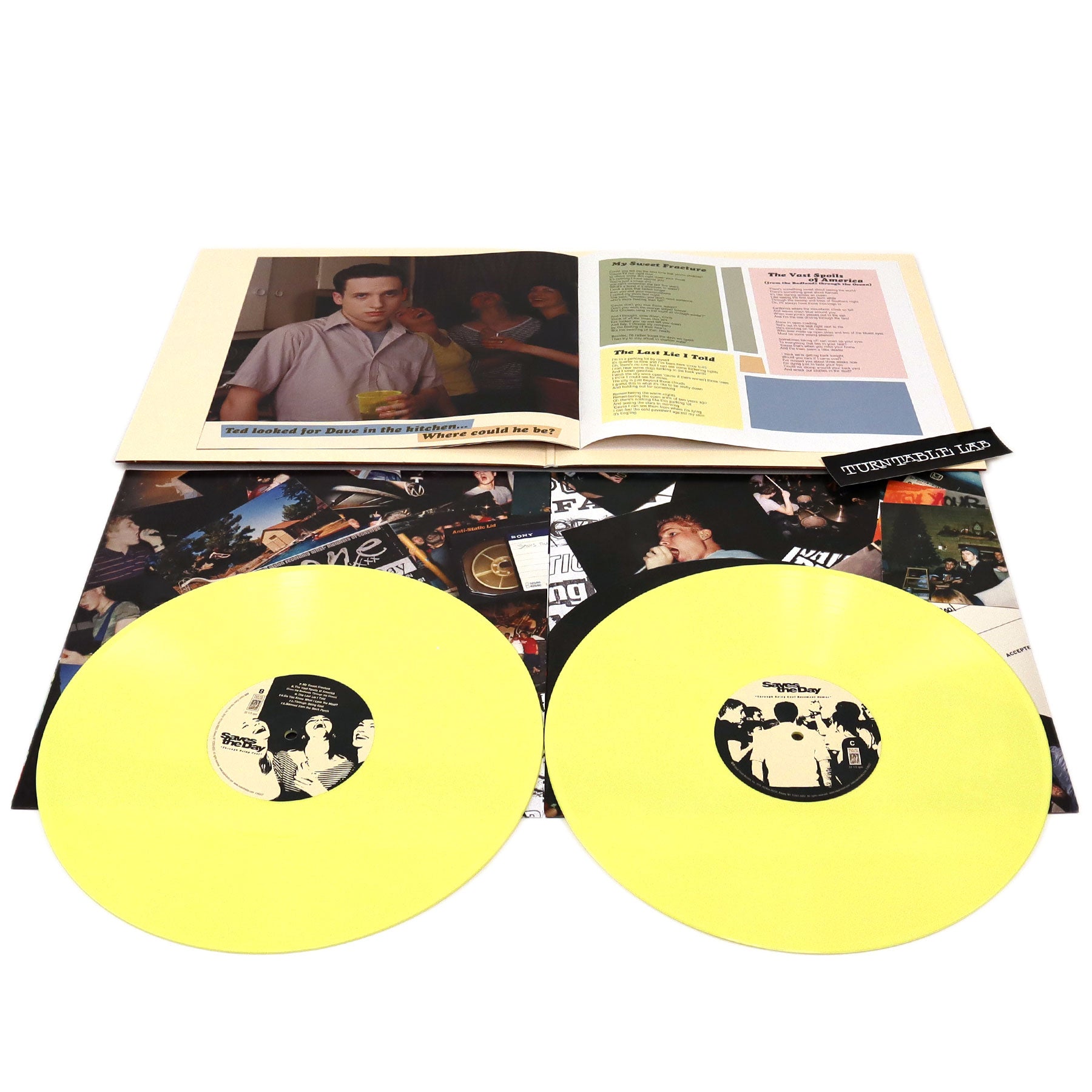 Saves The Day: Through Being Cool (Yellow Colored Vinyl) Vinyl 2LP ...