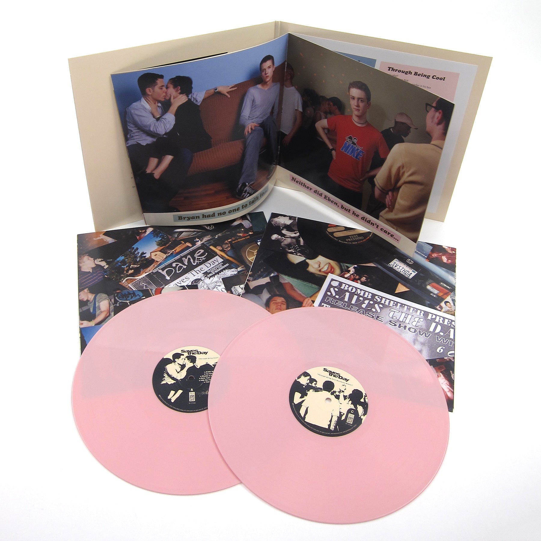 Saves The Day: Through Being Cool (Pink Colored Vinyl) Vinyl 2LP ...