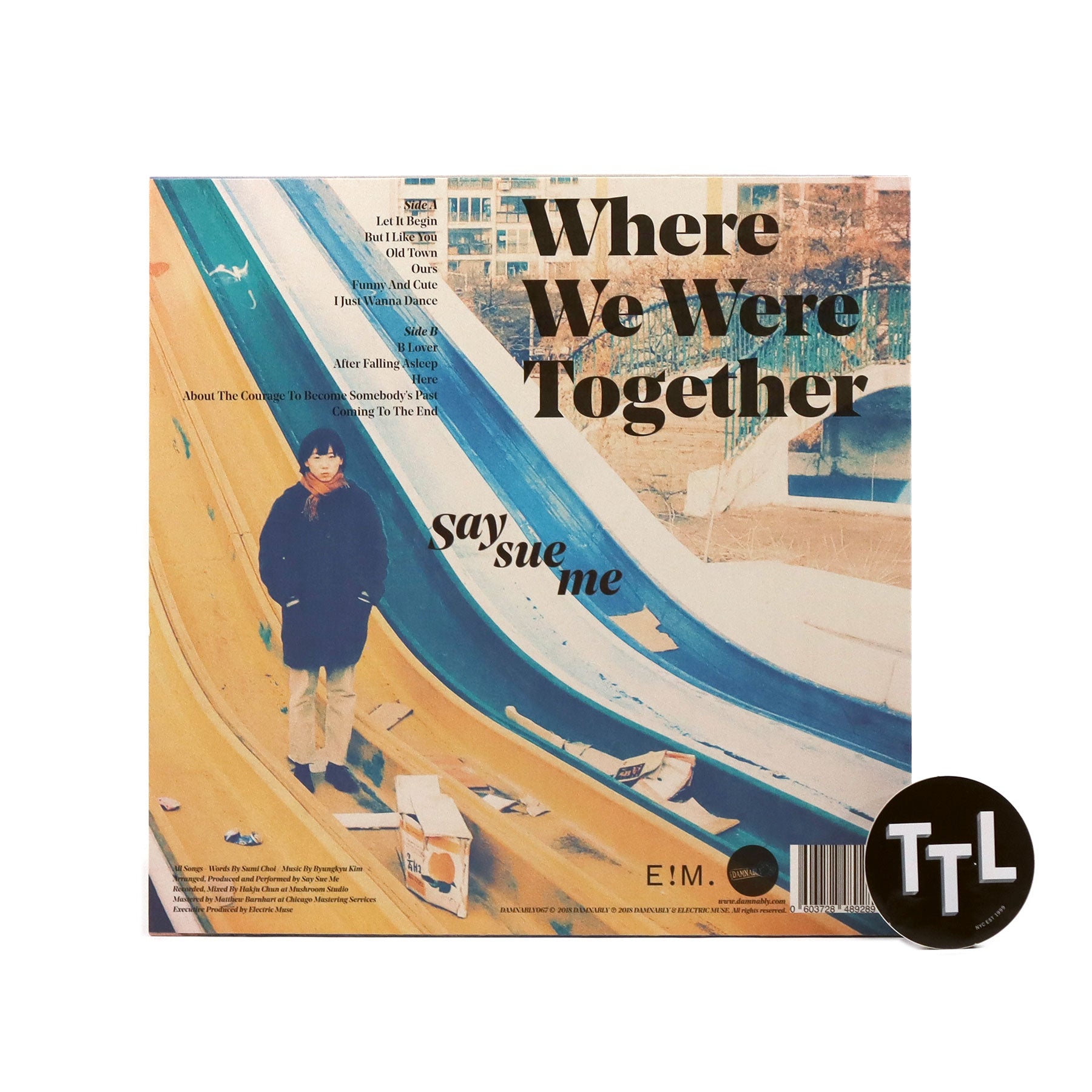 Say Sue Me: Where We Were Together (Colored Vinyl) Vinyl LP ...