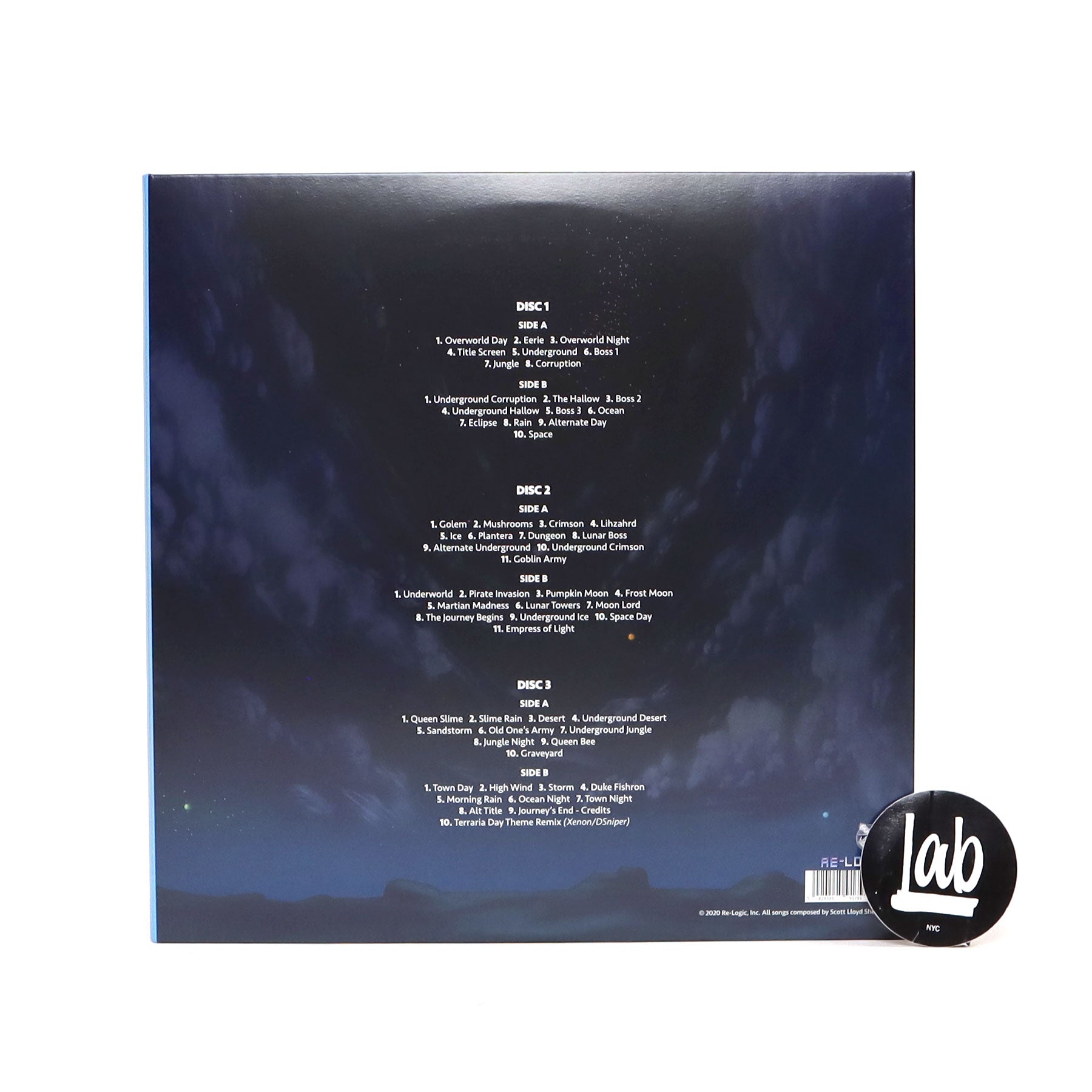 Scott Lloyd Shelly: Terraria Original Soundtrack Vinyl 3LP ...